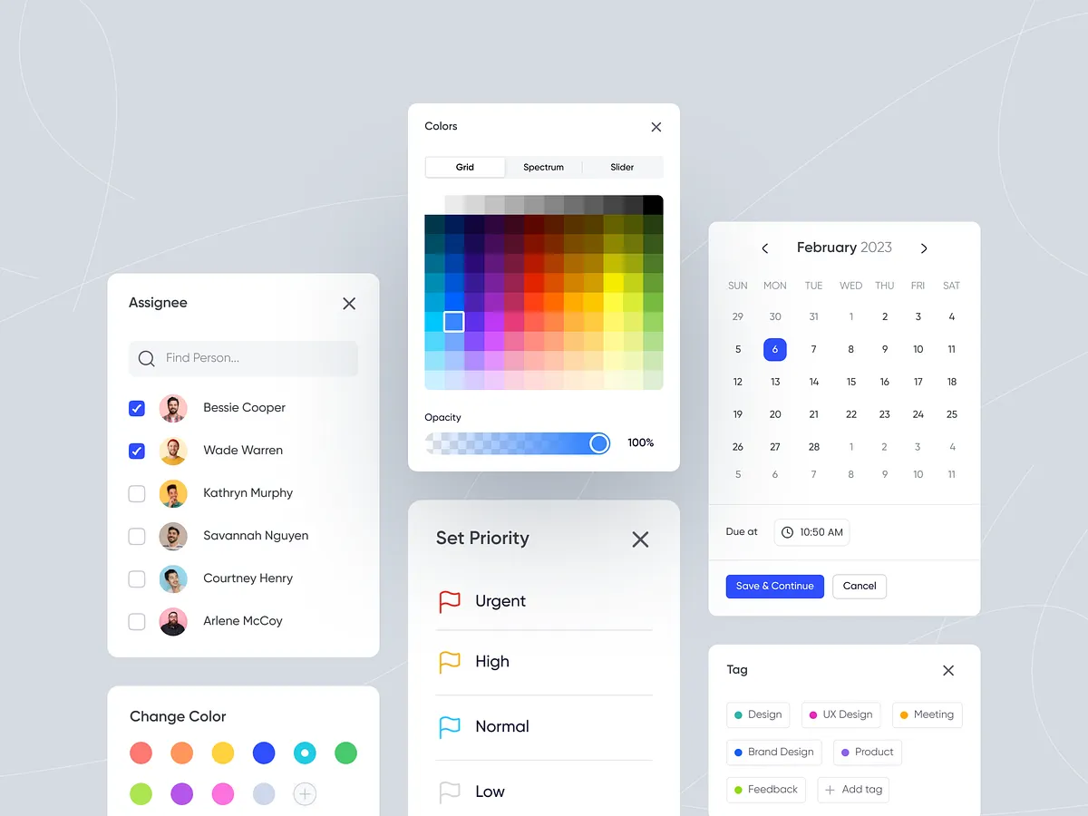 Browse thousands of Task Widget images for design inspiration | Dribbble