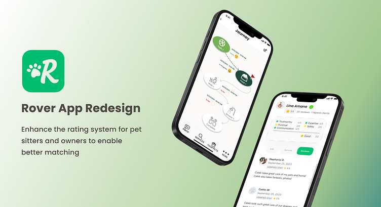 Rover App Redesign by Will Ma on Dribbble