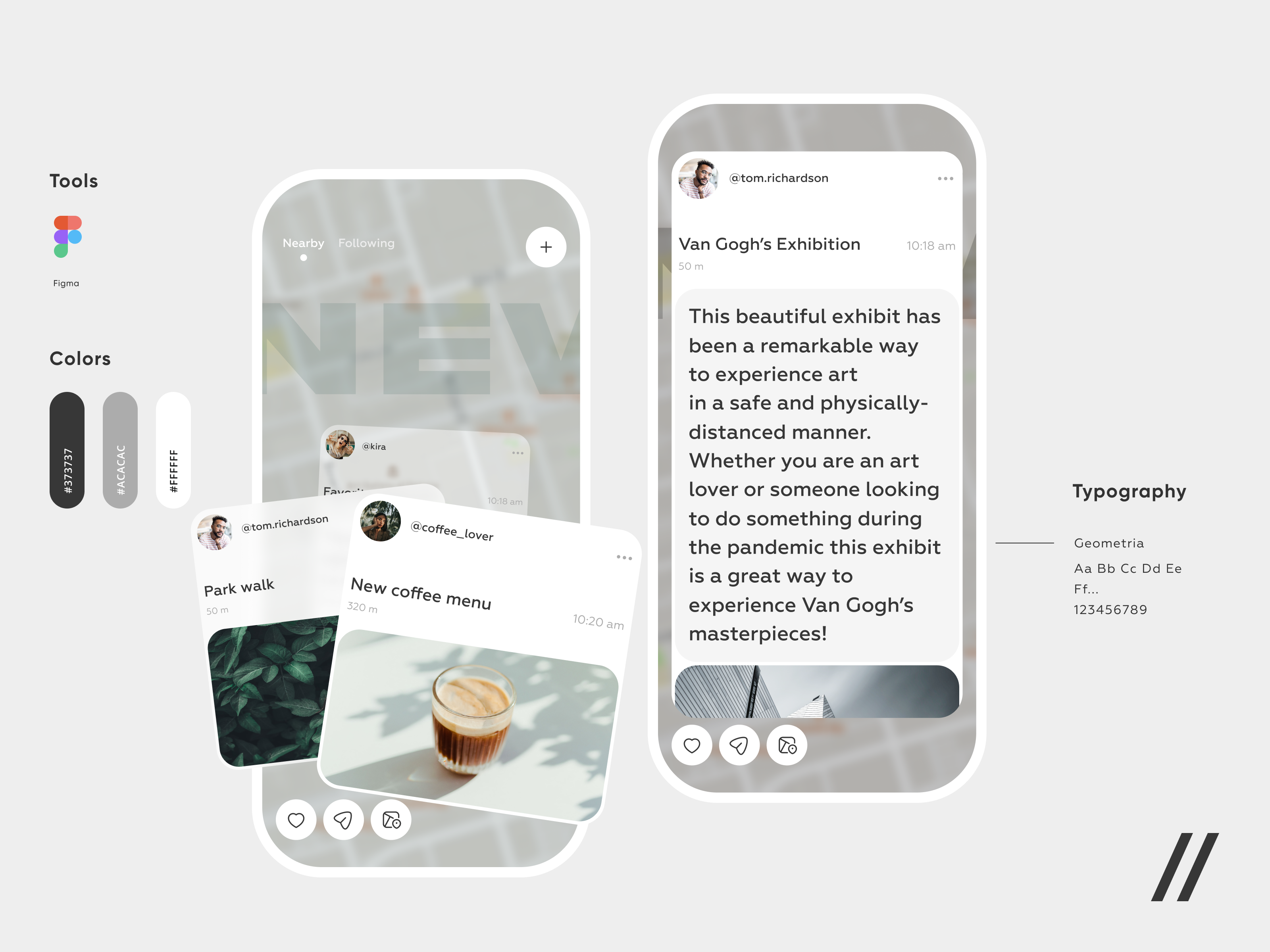 Proximity-based Social Media Mobile IOS App by Purrweb UI/UX Agency on ...