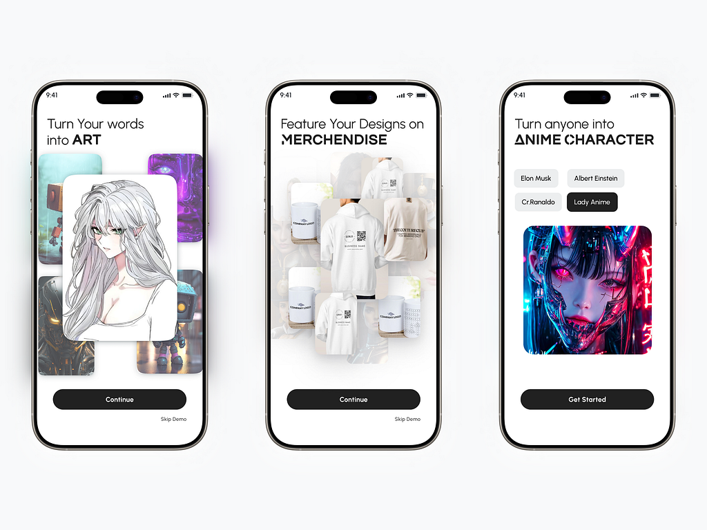 Onboarding – AI Chatbot App UI by UIOVIA ® on Dribbble