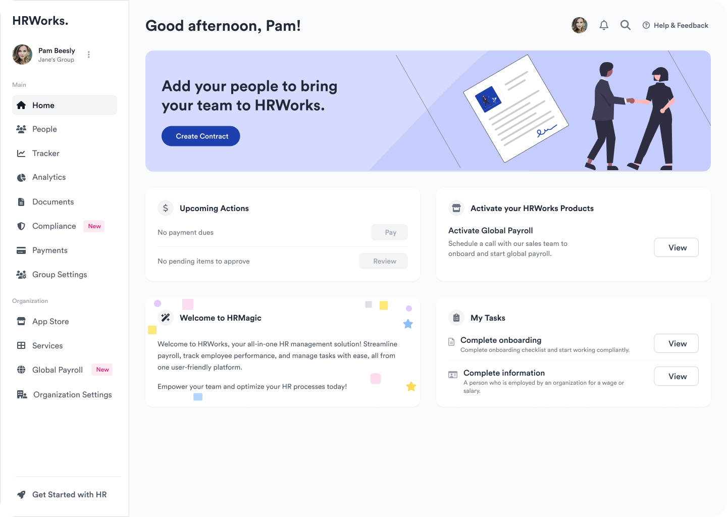 HRWorks – Modern HR Management Dashboard by Lena Aravind on Dribbble
