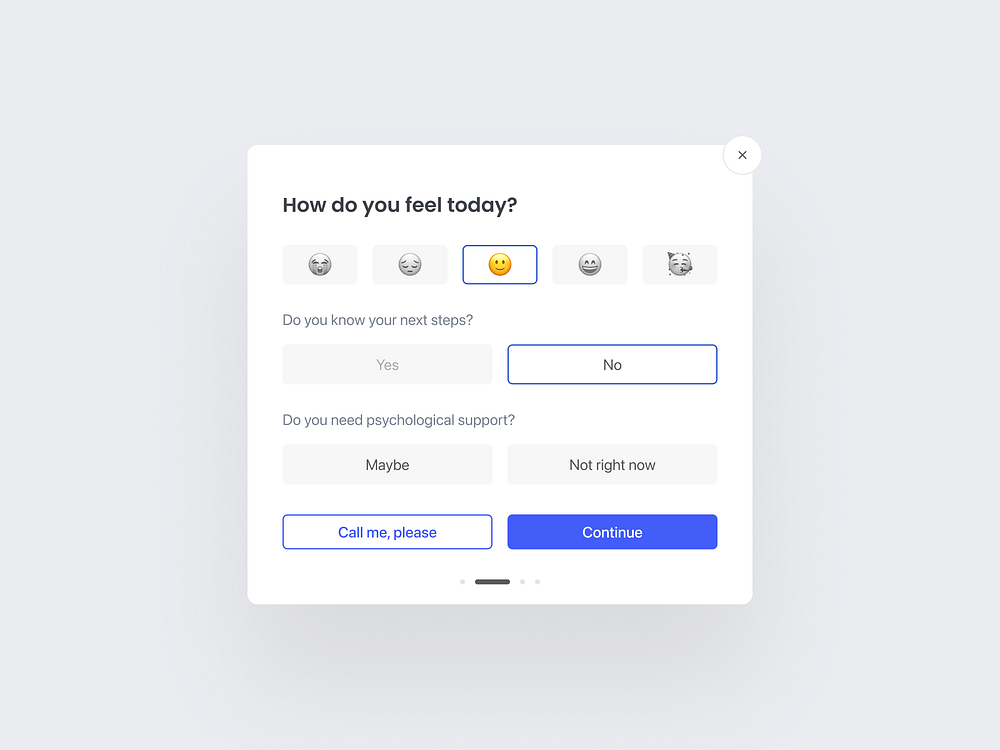 Browse thousands of Dialog UI images for design inspiration | Dribbble