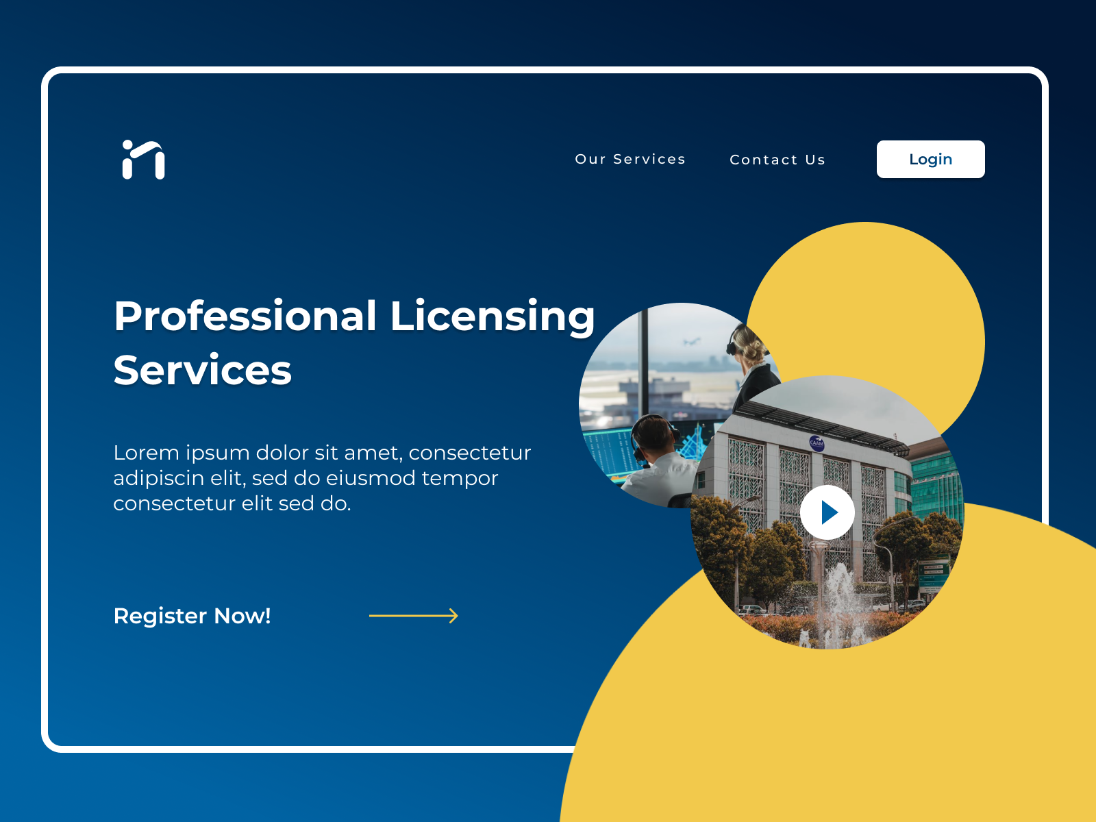 Professional Licensing Service by Navina Jeevarajah on Dribbble