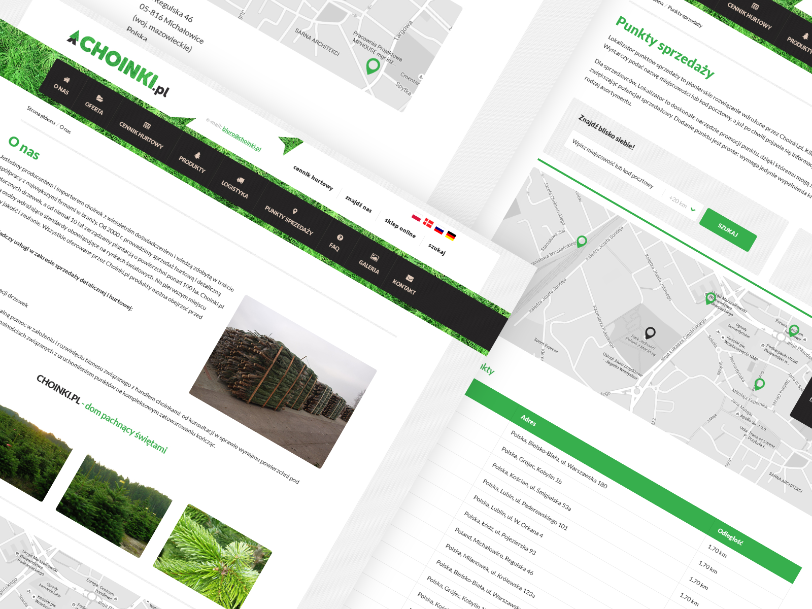 choinki.pl - eCommerce ('15) by Dawid Świnicki on Dribbble