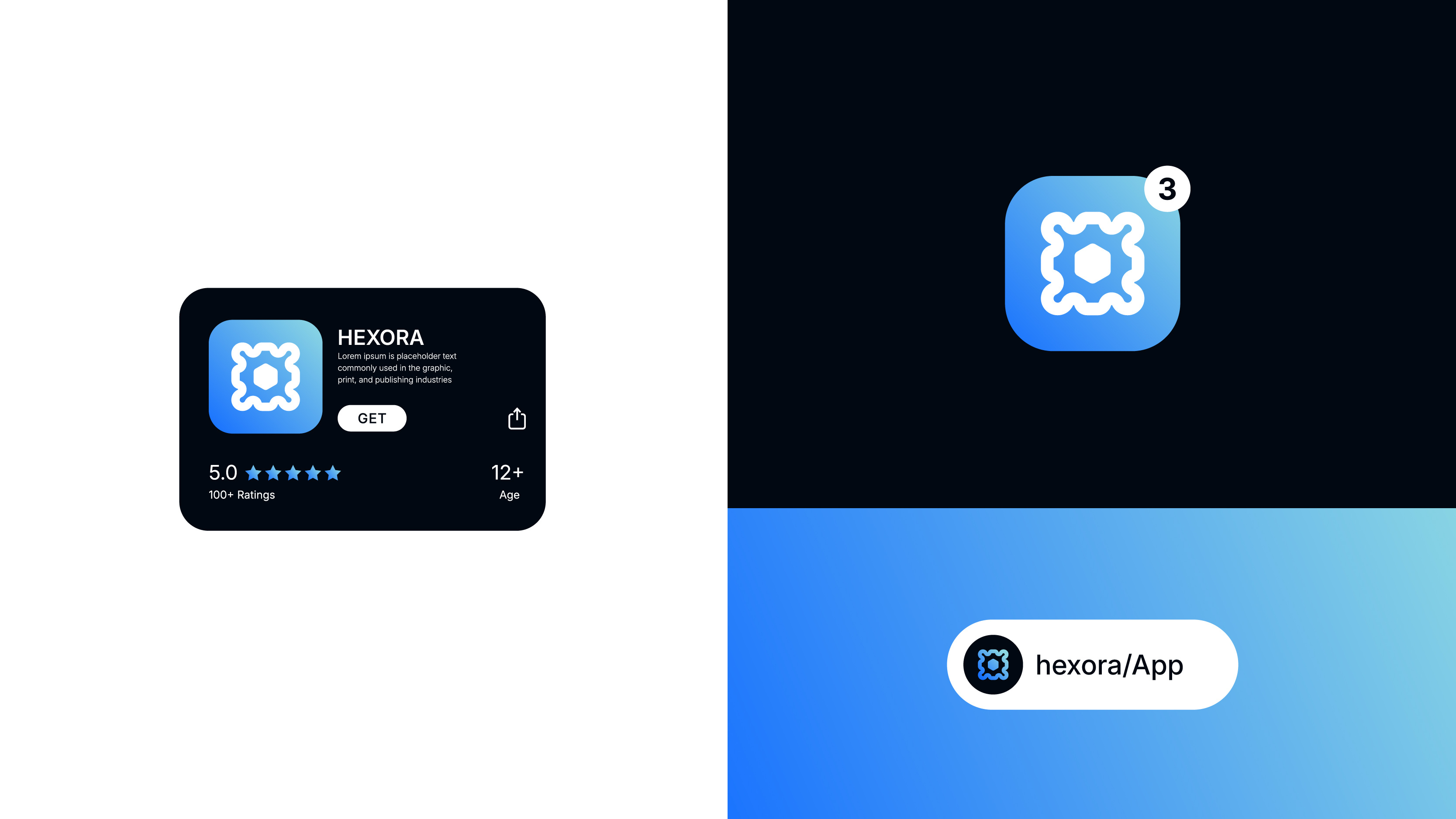 Hexora - Hexagon Logo Design for Web3, AI, Tech Startup by Nazmul ...