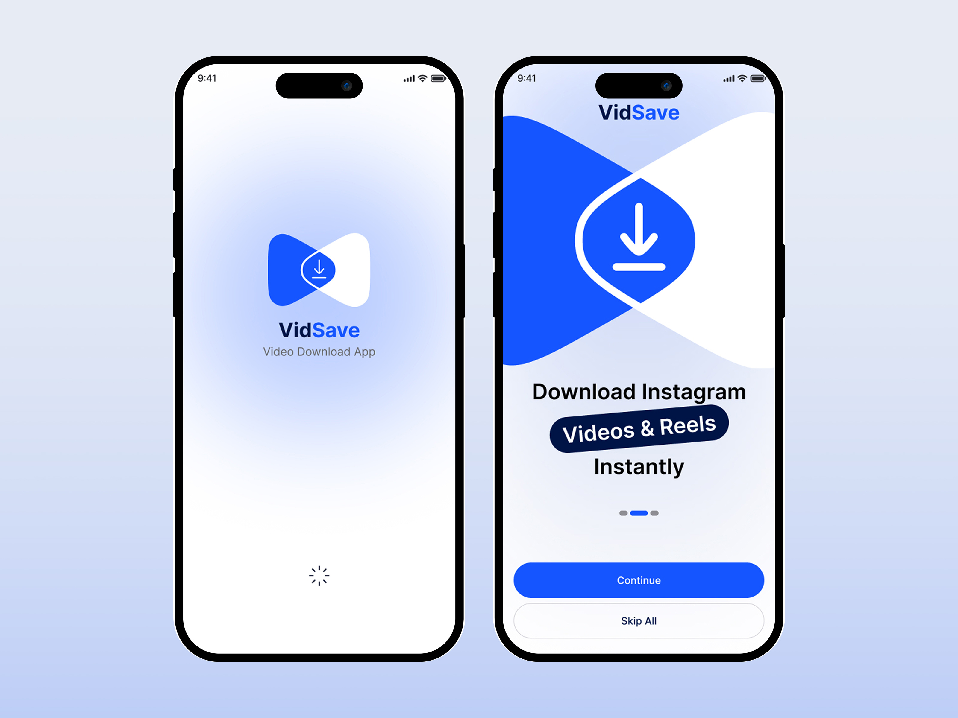 Downloads & Video Player Screens (UI/UX) - VidSaver by Dipu Paul on Dribbble