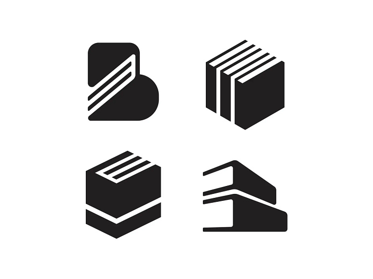 Book or folder logos by Andrii Kovalchuk 🇺🇦 Brand designer on Dribbble