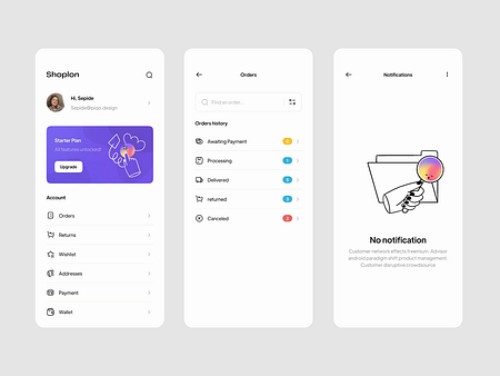 Storefront iOS UI Kit III by Anton Tkachev for UI8 on Dribbble