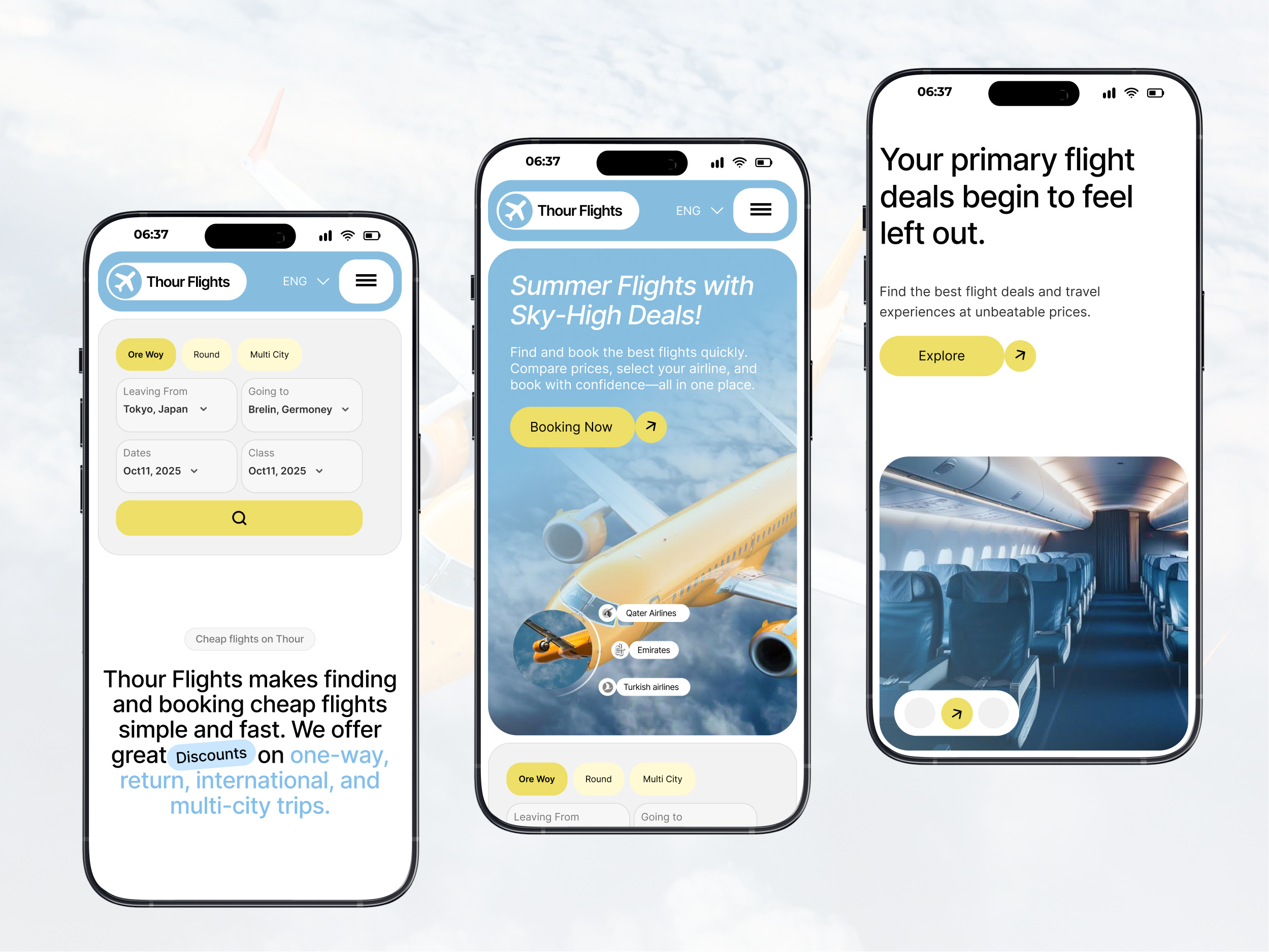 Flight booking website- Mobile Responsive Design by Sohan Talukder on ...