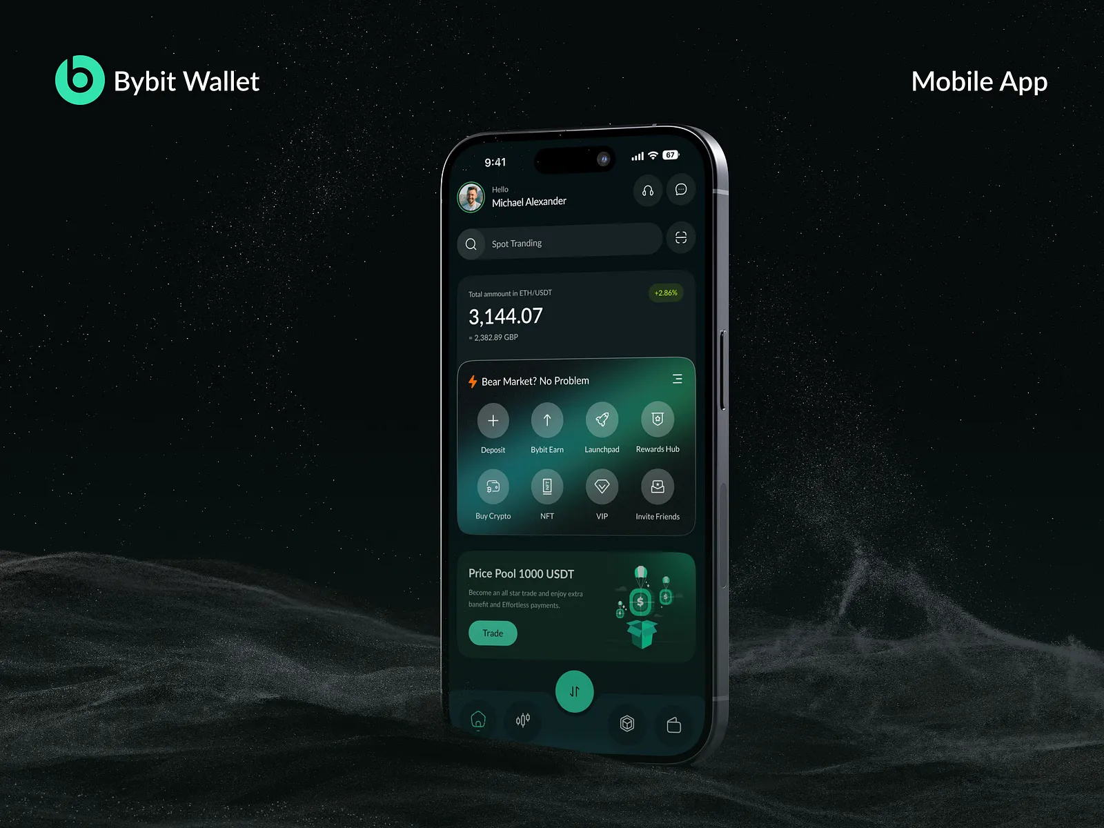 Crypto Wallet App Design by Mr Abadul on Dribbble