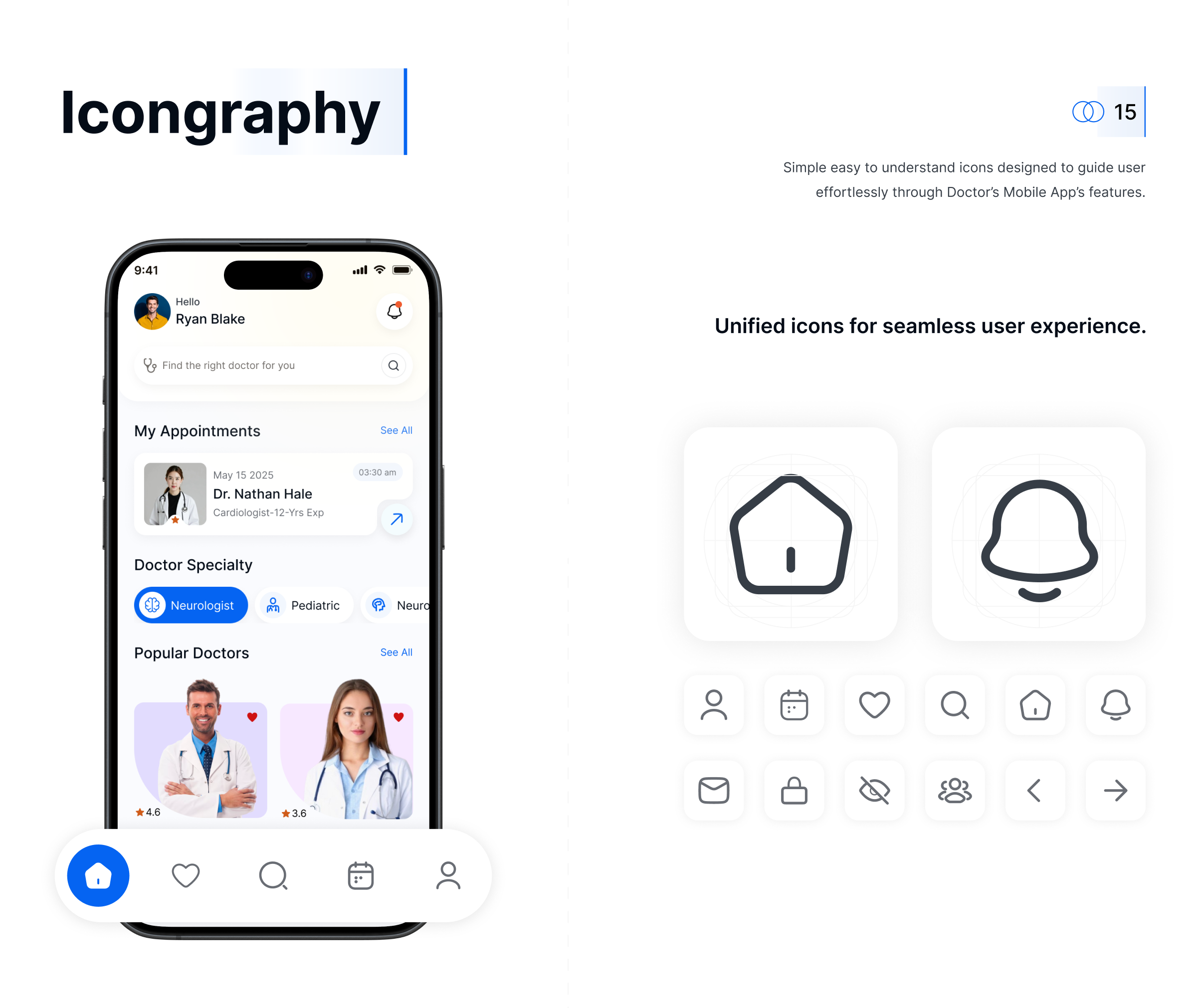 Doctor Mobile App – Healthcare Mobile App UI – Medical App UI by Blend ...
