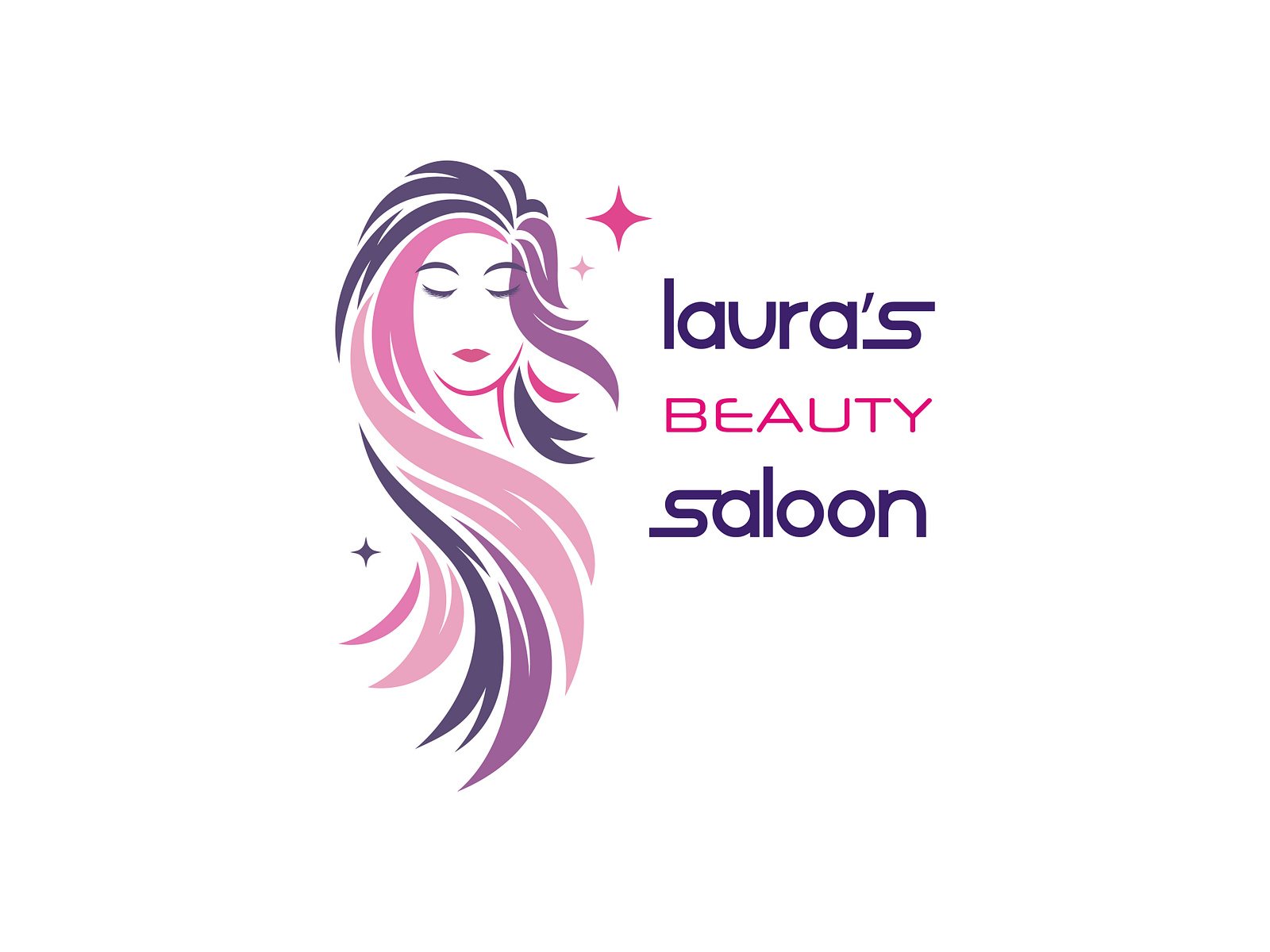Laura's Bea♥ty Saloon Branding by Andre Reed on Dribbble