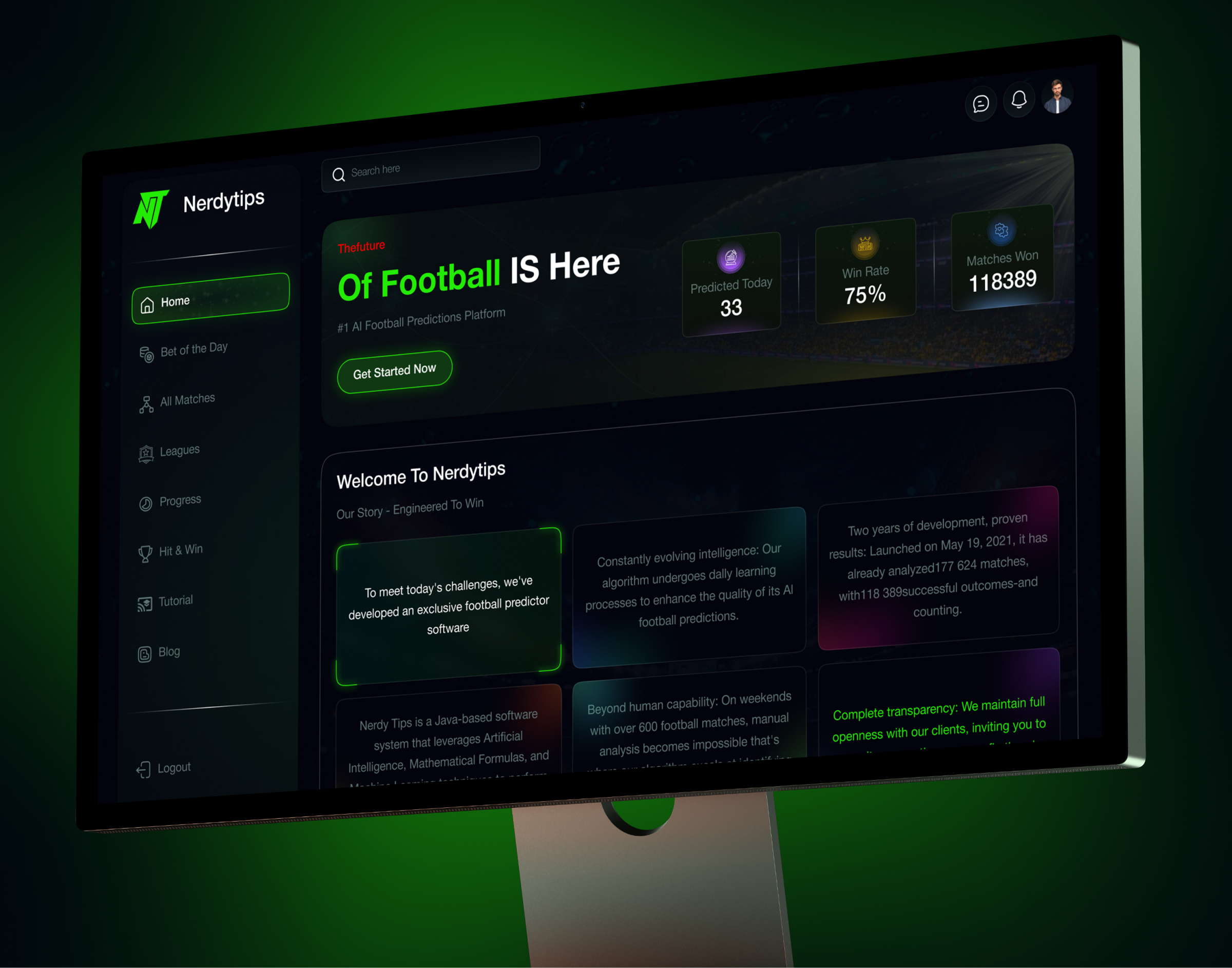 AI-Powered Football Prediction Dashboard by SK Billal Hossain for ...