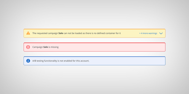 Notification component by Hristo on Dribbble