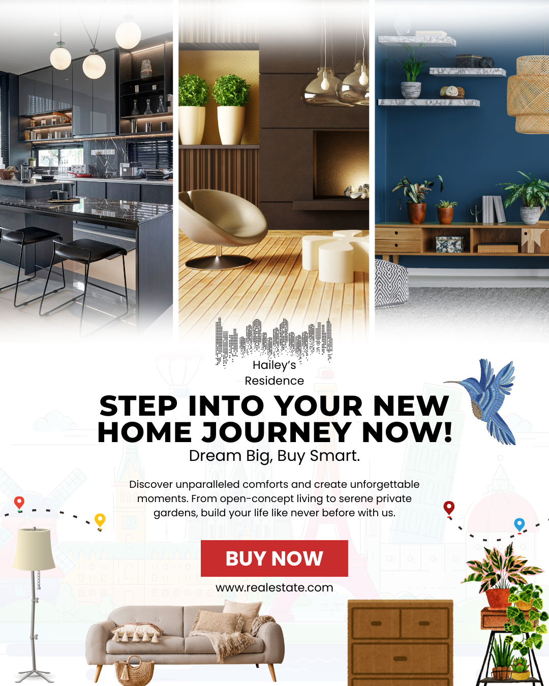 Modern Real Estate Marketing & Poster Designs by Samiksha on Dribbble