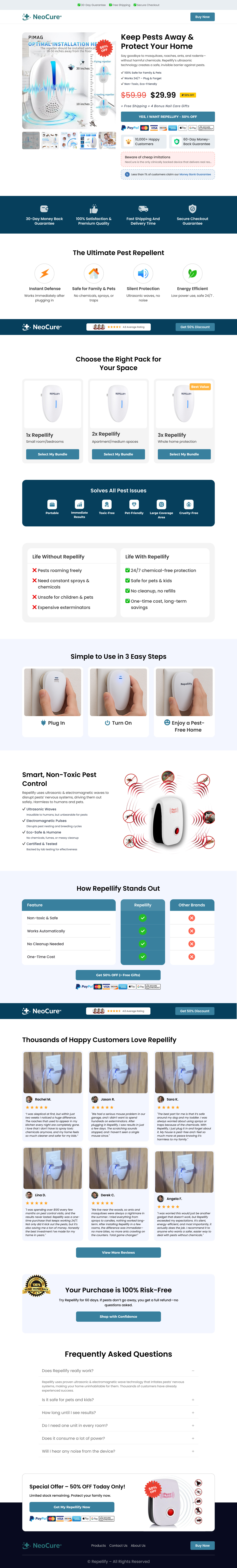 Funnelish - Most Popular Funnelish Template, Pest Repellent by JH Seam ...