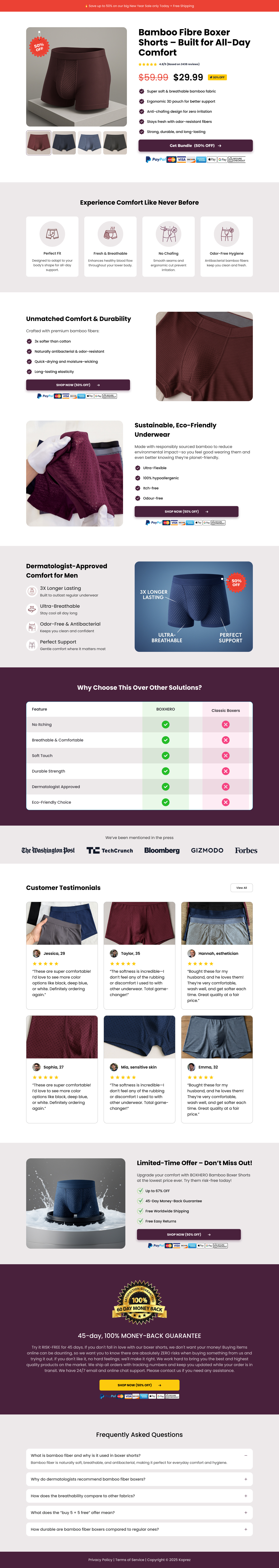 Funnelish - Most Popular Funnelish Template, Underwear by JH Seam on ...