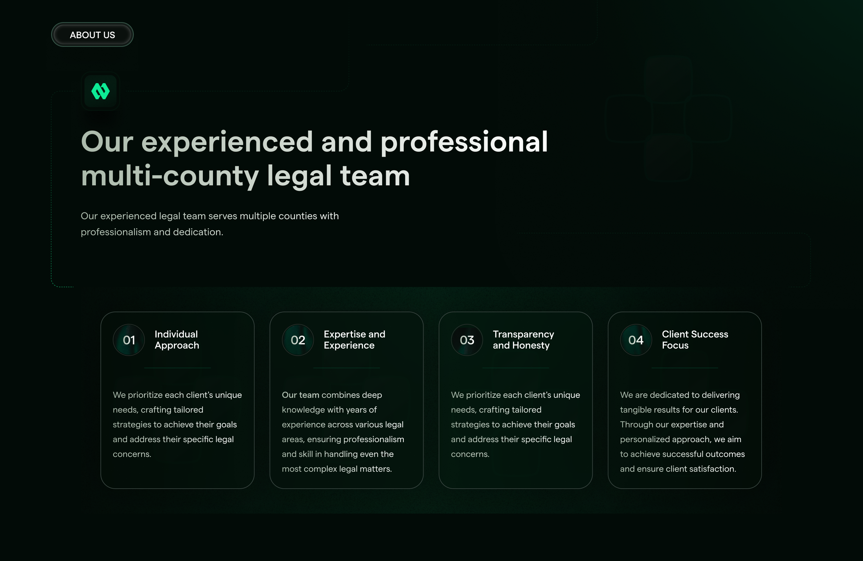 Fintech Landing Page – Dark Futuristic UI/UX by Alamin Hasan on Dribbble