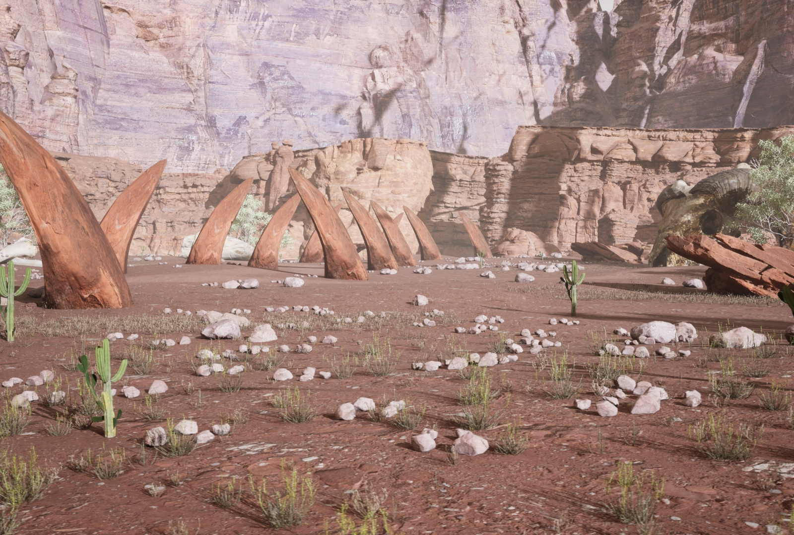 Desert level design made in unreal engine 5. by levan vartapetov on ...