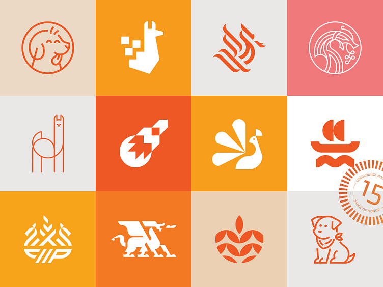 LogoLounge 15 Selected Logos by Catur Argi on Dribbble