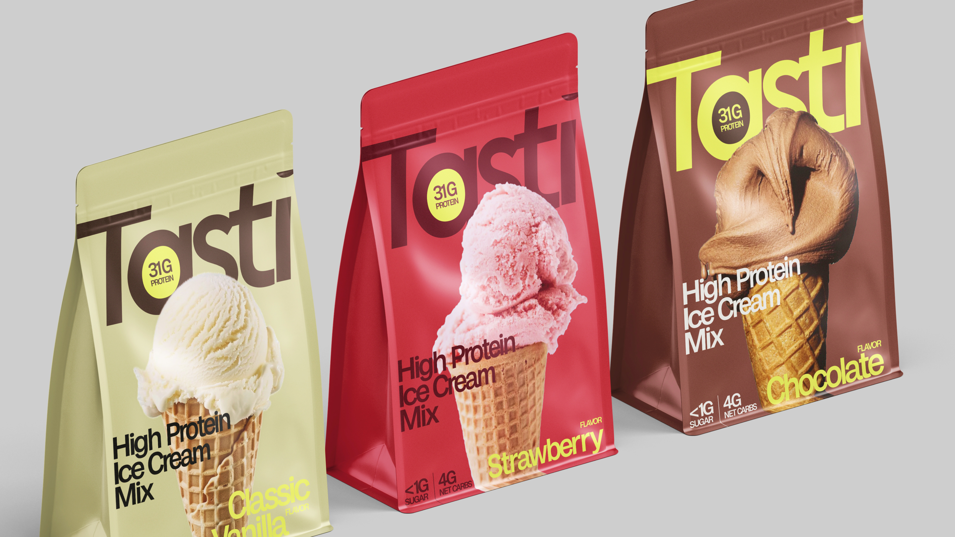 Tasti | Brand Identity / Packaging Design / Snack Packaging by Dmitry ...