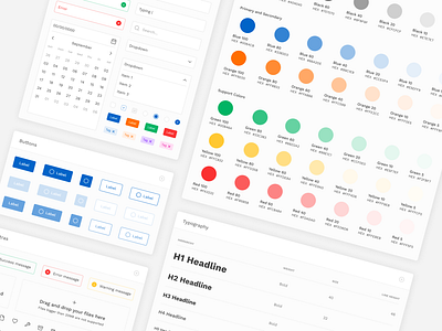 Design System and Style Guide Project by Anthony Müller on Dribbble