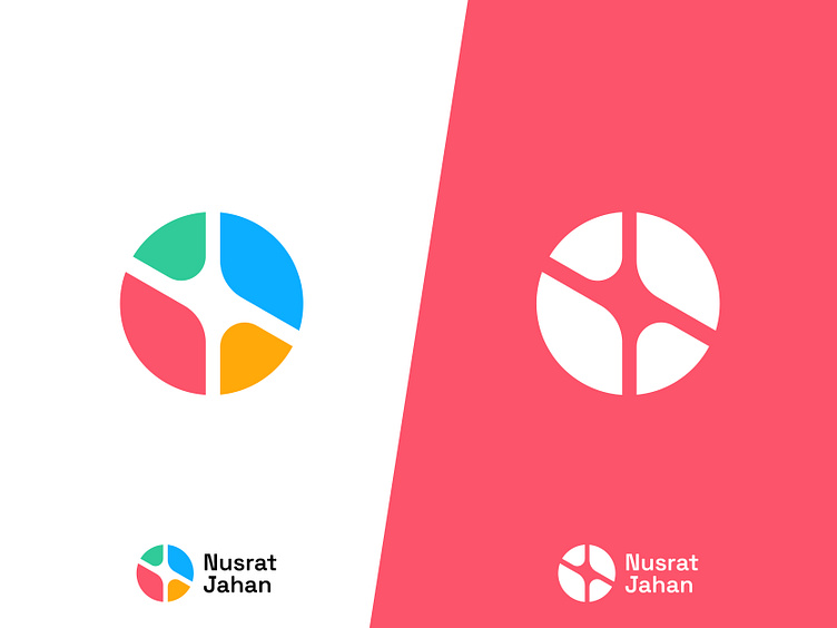 Personal Rebranding by Nusrat Jahan- Logo Designer on Dribbble