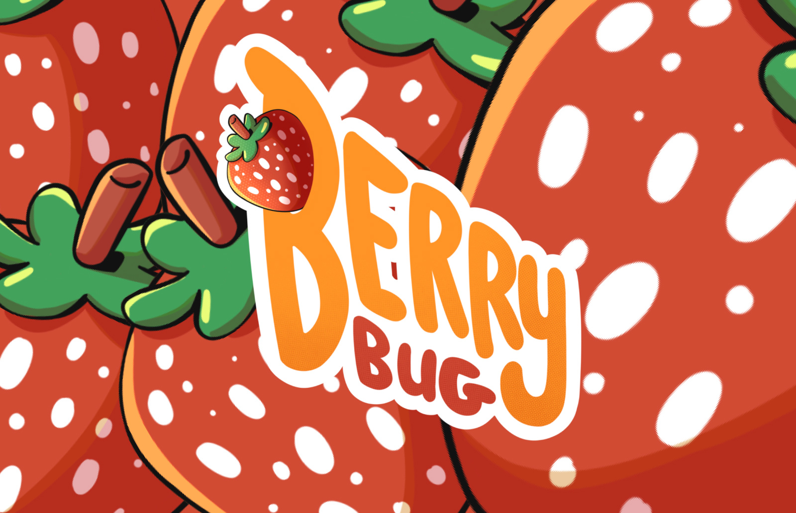 Berrybug - Strawberry & Bugs Illustration by Habito Illustration for ...