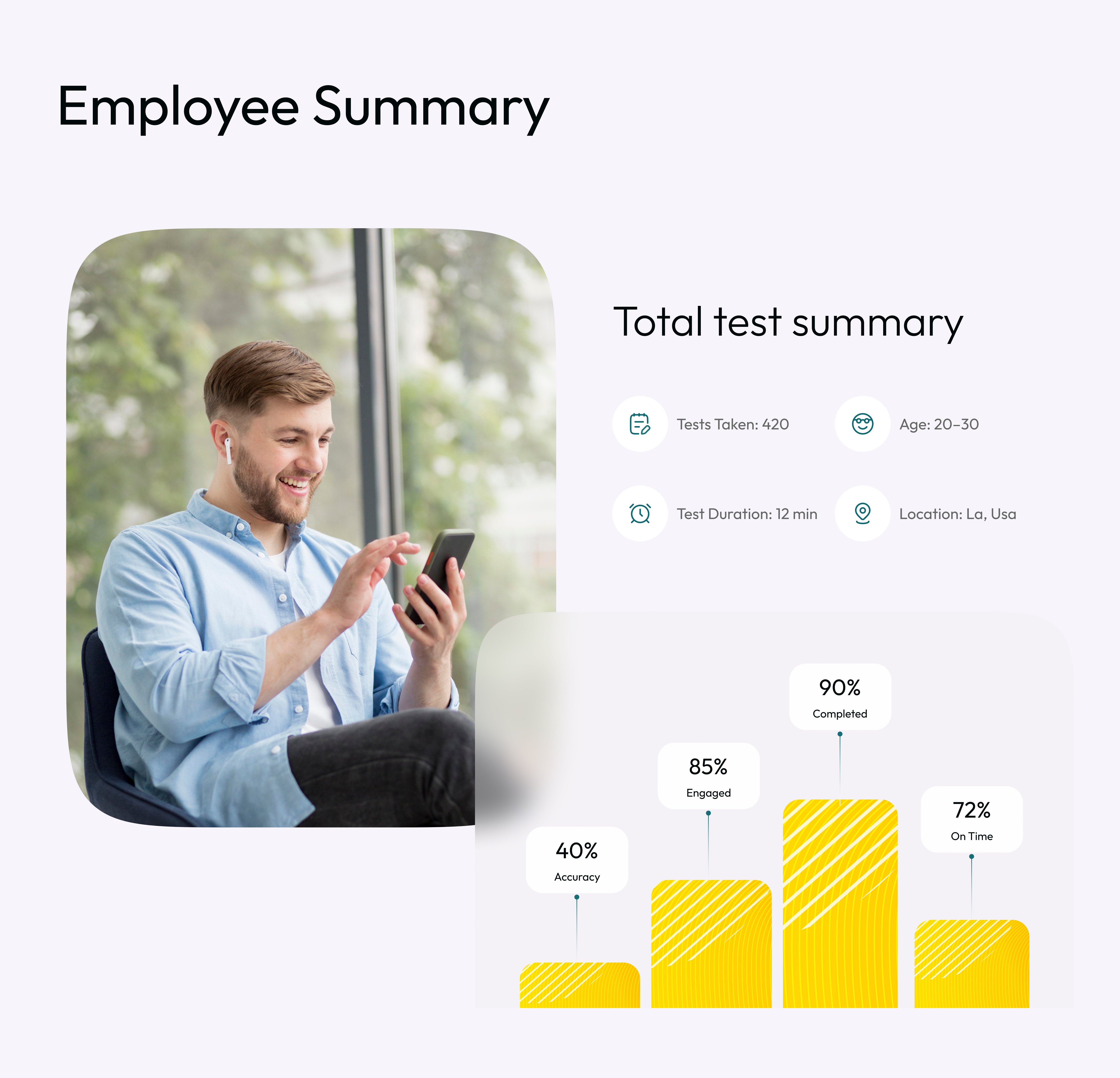 Employee Management HR Mobile App UI UX Design by UIX Habib on Dribbble