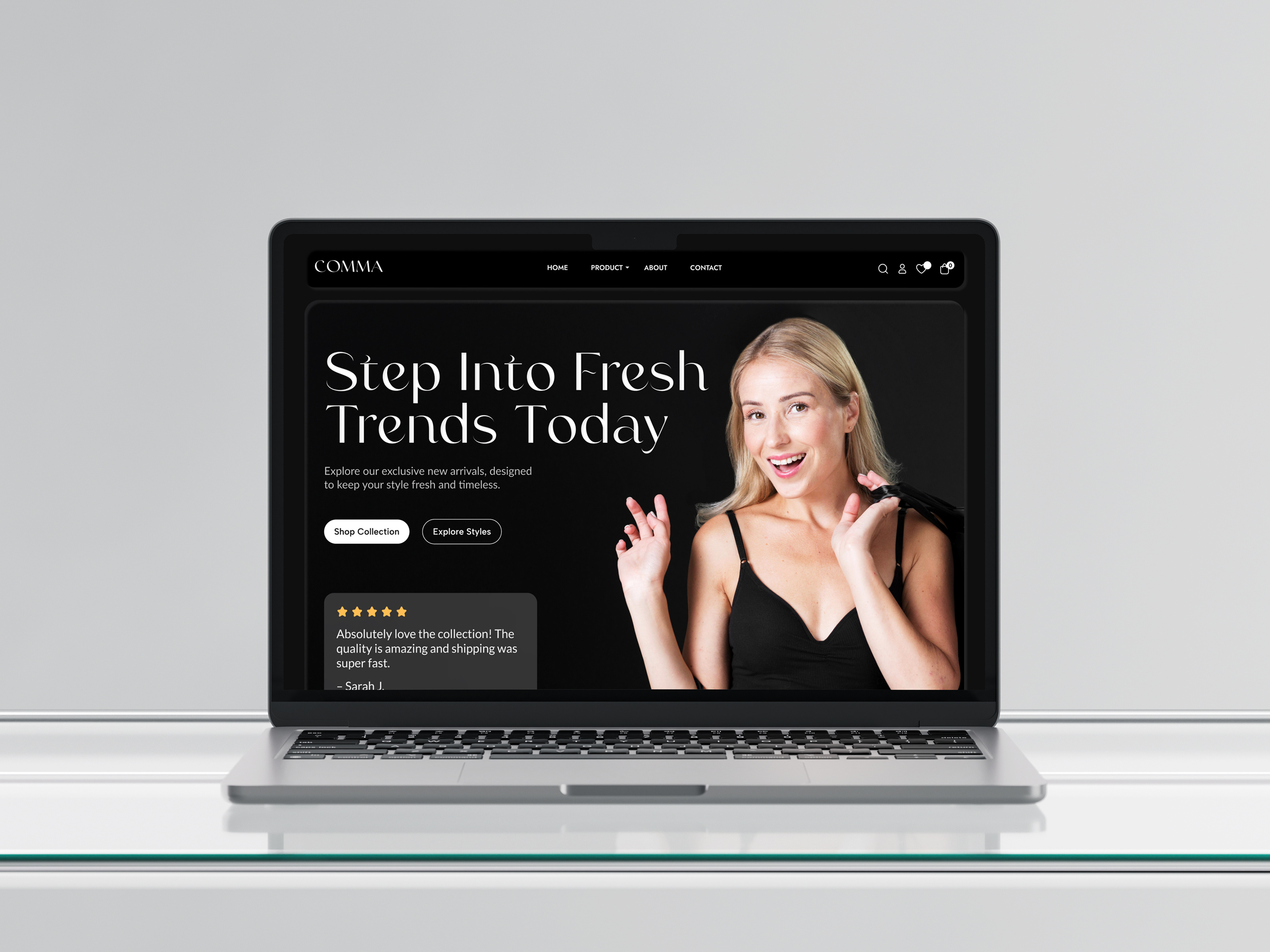 Fashion E-Commerce Website Design by Efat Ahmed for AntDesk 🟢 on Dribbble