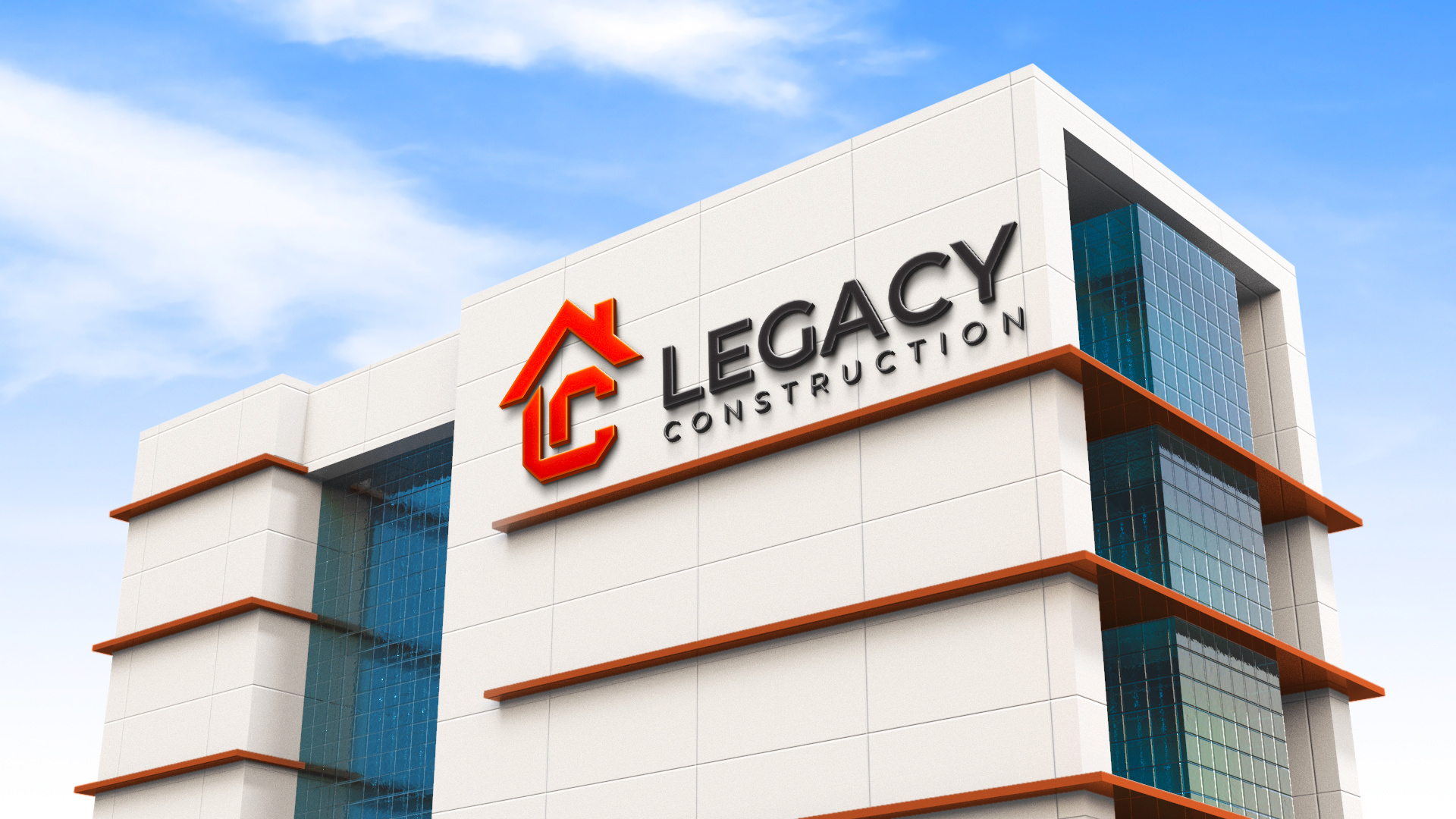 Legacy Construction Logo, Real Estate Logo & Brand Identity by Emon ...