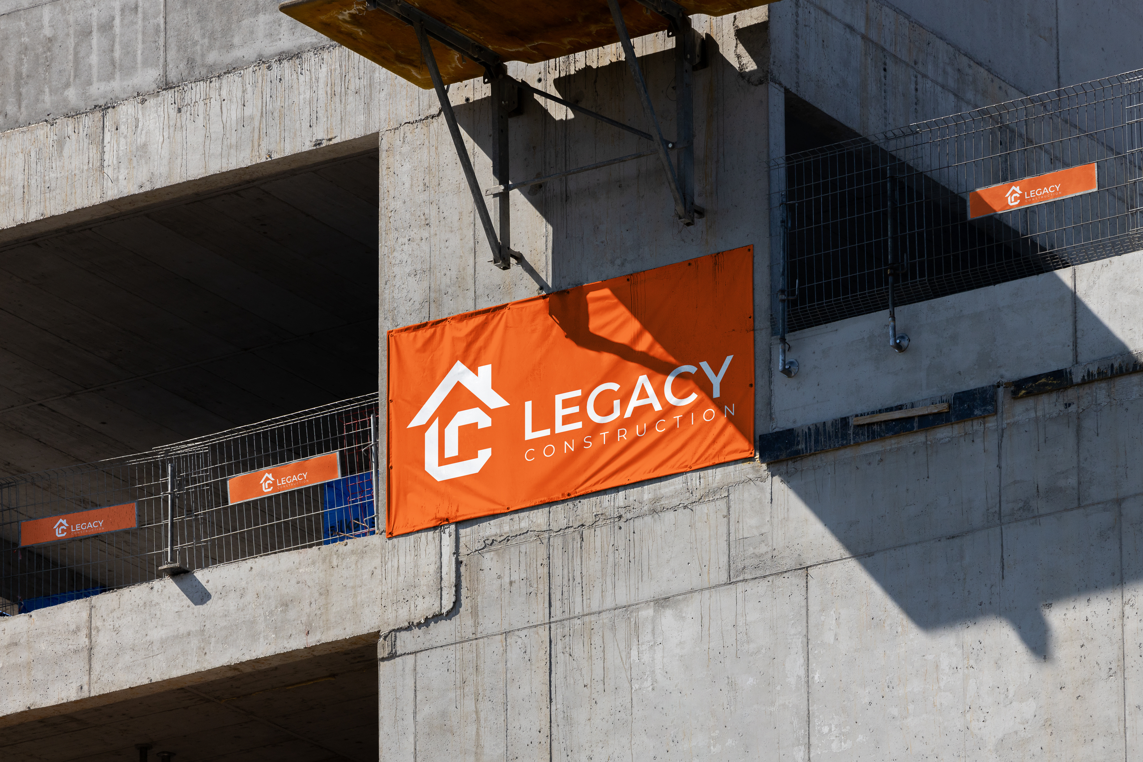 Legacy Construction Logo, Real Estate Logo & Brand Identity by Emon ...
