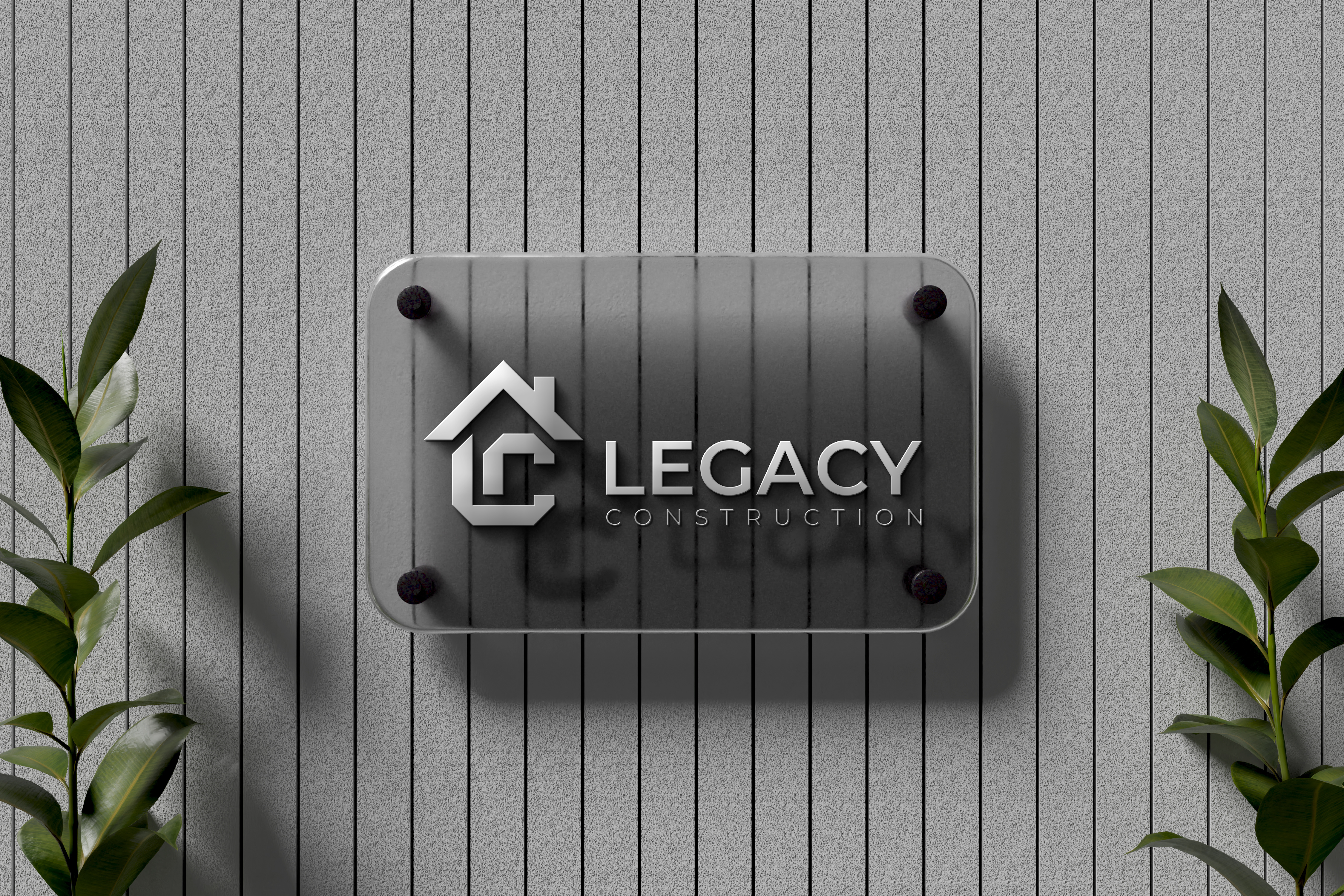 Legacy Construction Logo, Real Estate Logo & Brand Identity by Emon ...