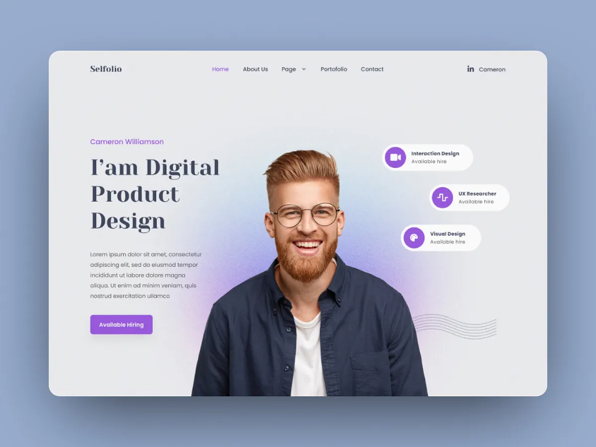 Browse thousands of Cv Page images for design inspiration | Dribbble