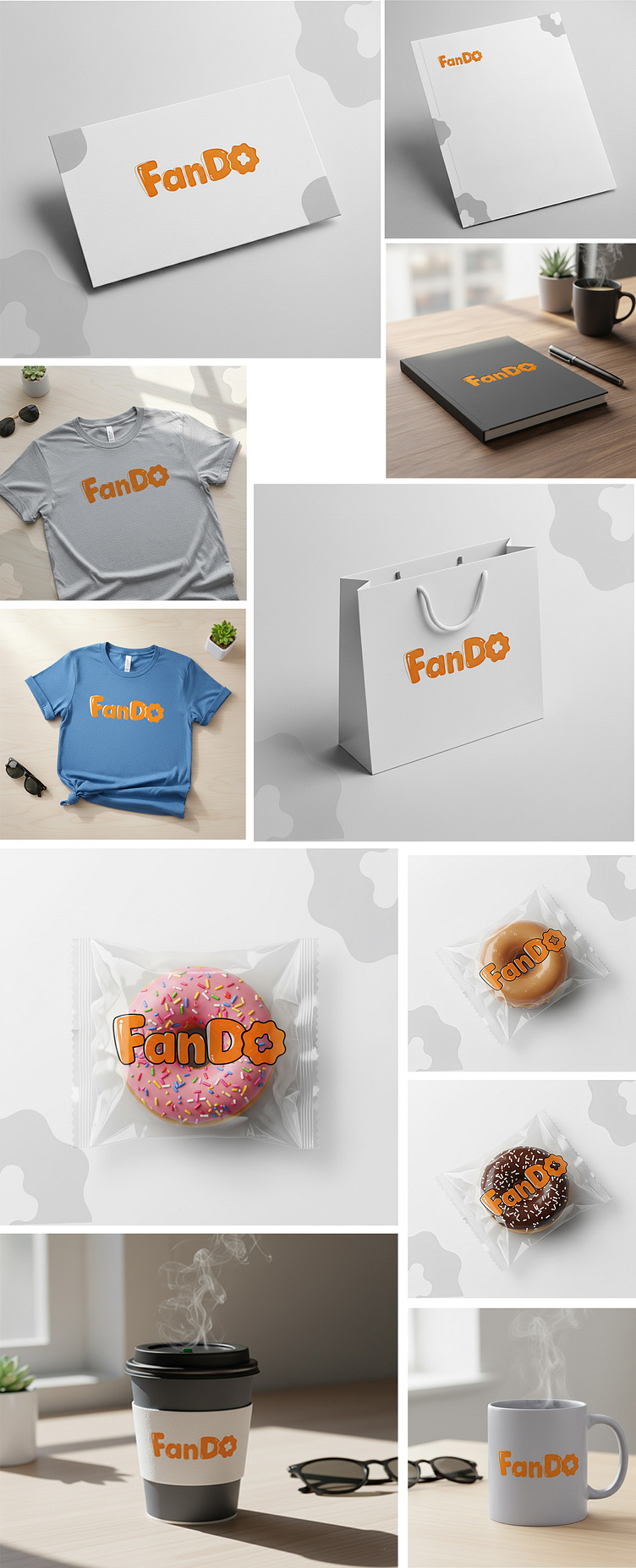 Fando concepts logo and branding design by Design Gama on Dribbble