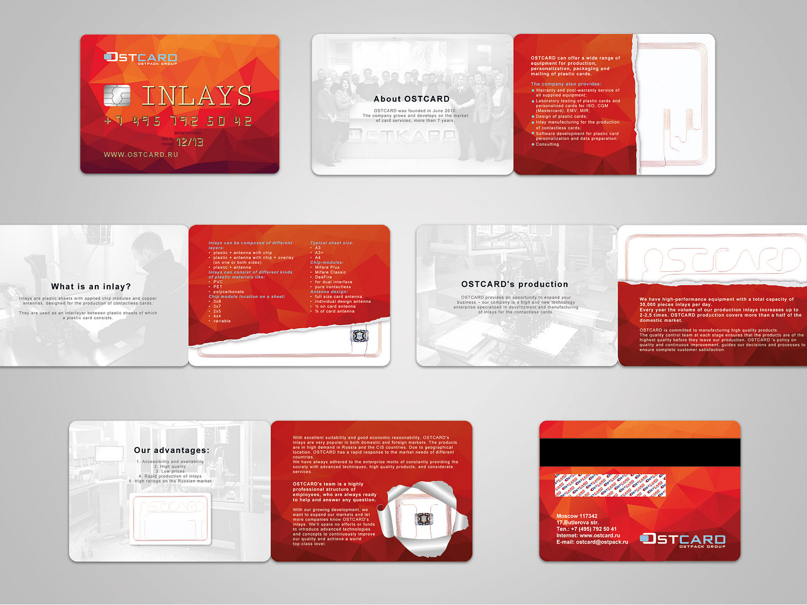 Promotional booklet by Kate Garnyk on Dribbble