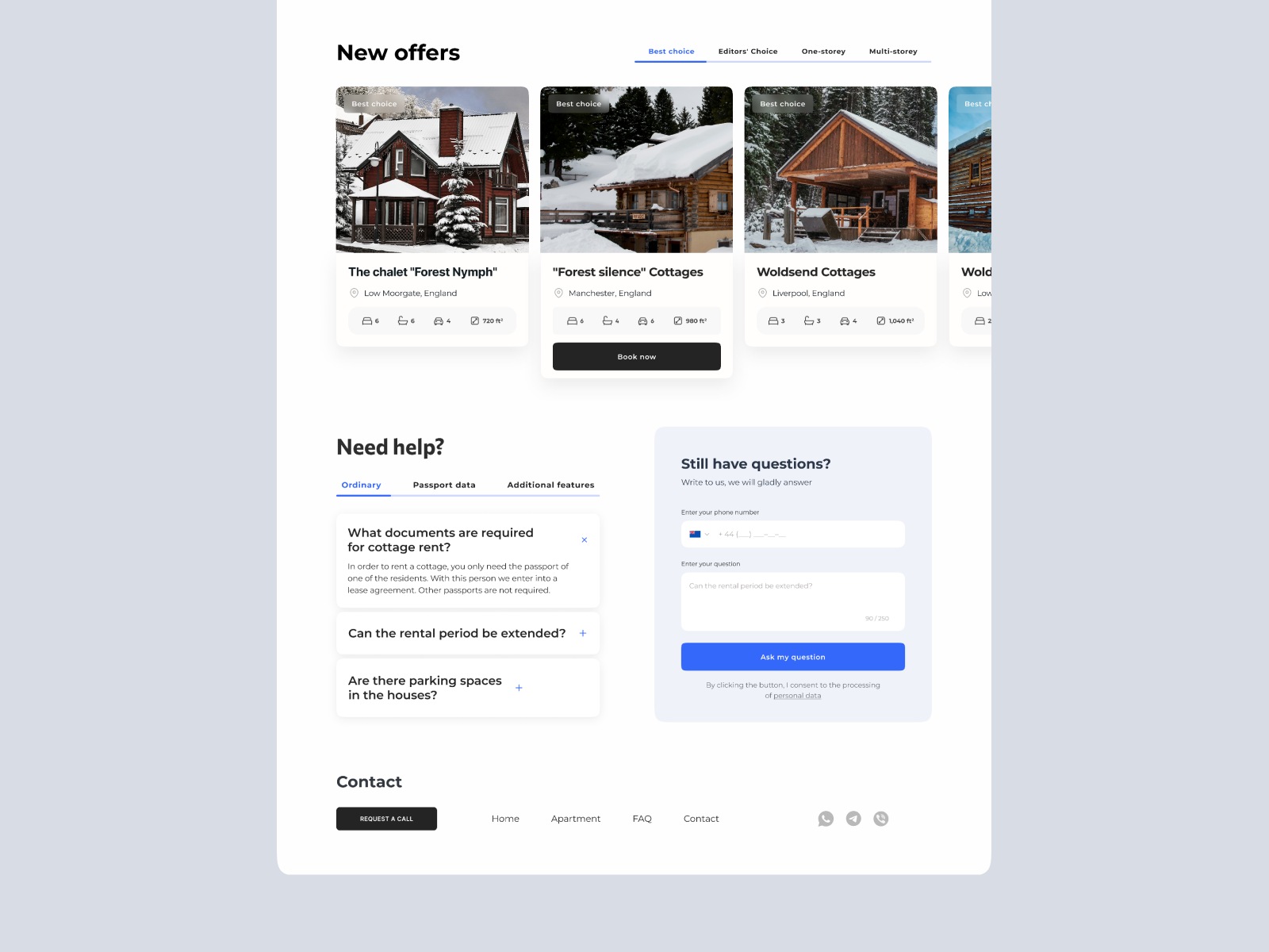 UKR Club: renting web app by Ronas IT | UI/UX Team on Dribbble