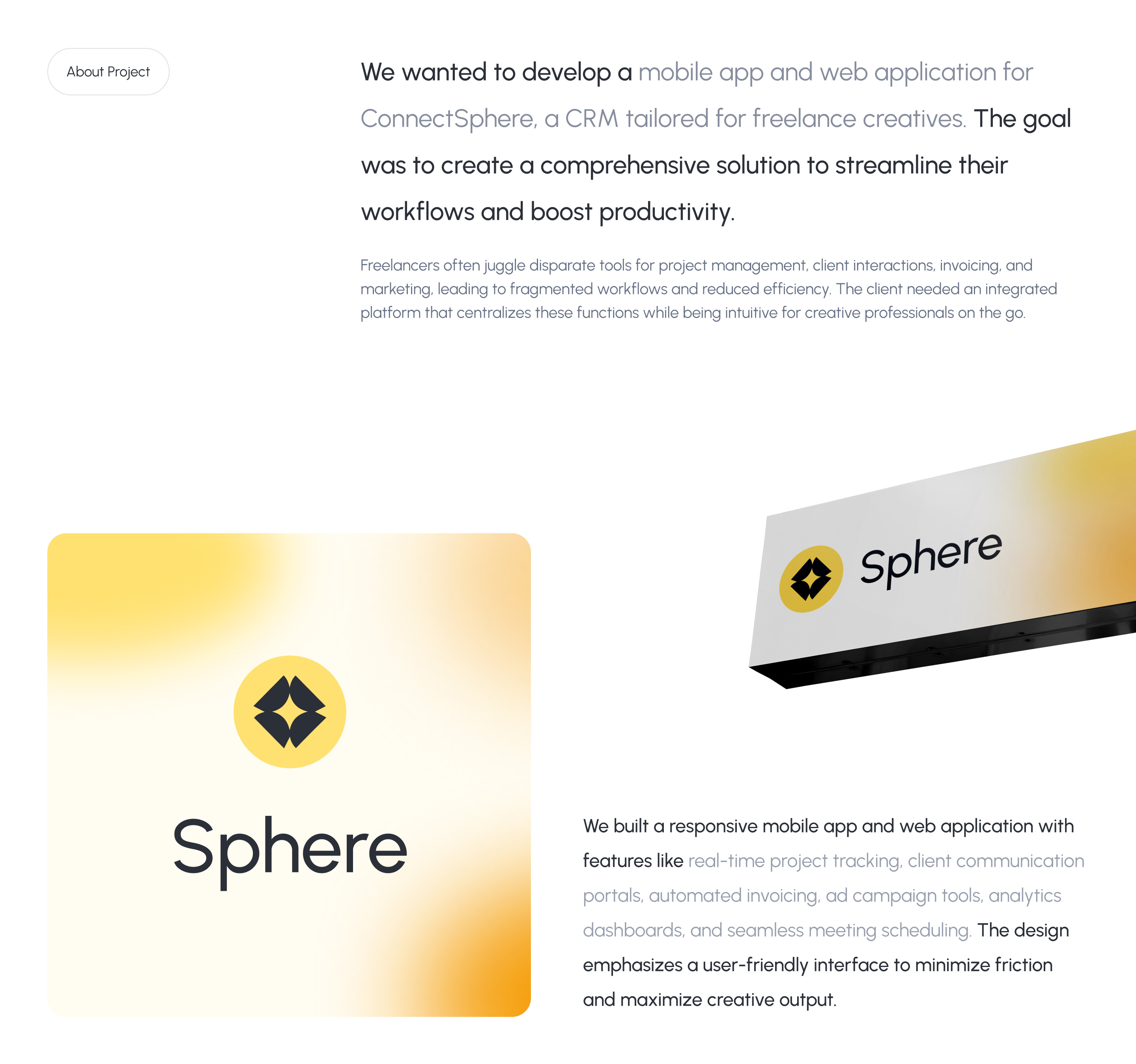 Sphere - CRM SaaS Product Design by Radiyal on Dribbble