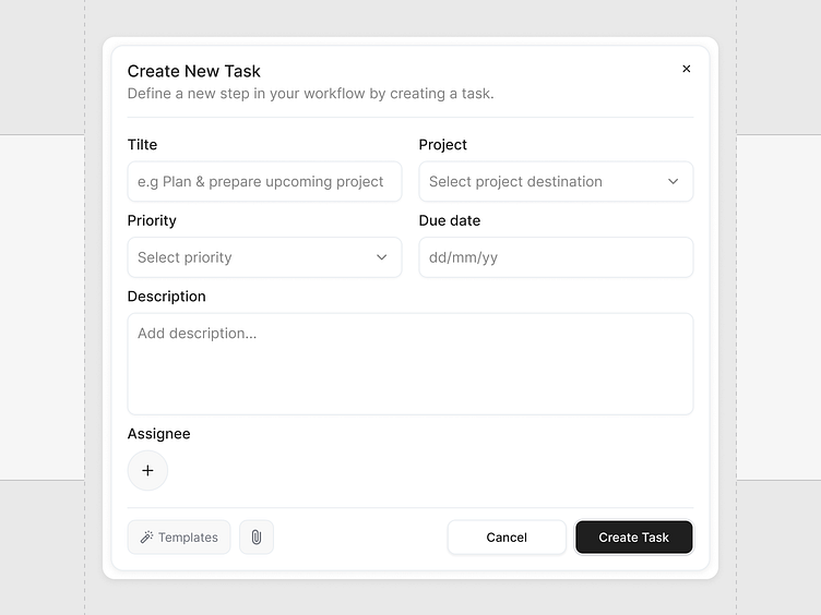 Stackline - Create Task by Benedicta Kristi on Dribbble