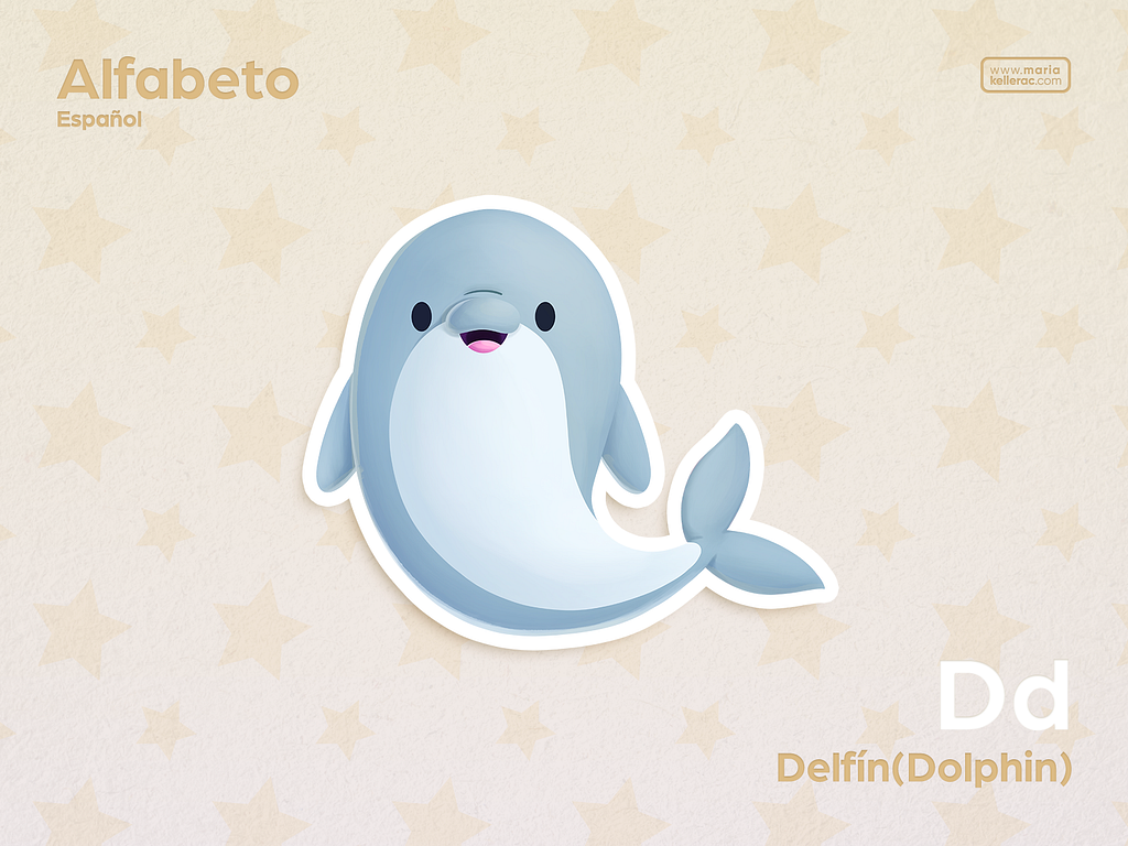 Delfín (Dolphin) by Maria Keller on Dribbble