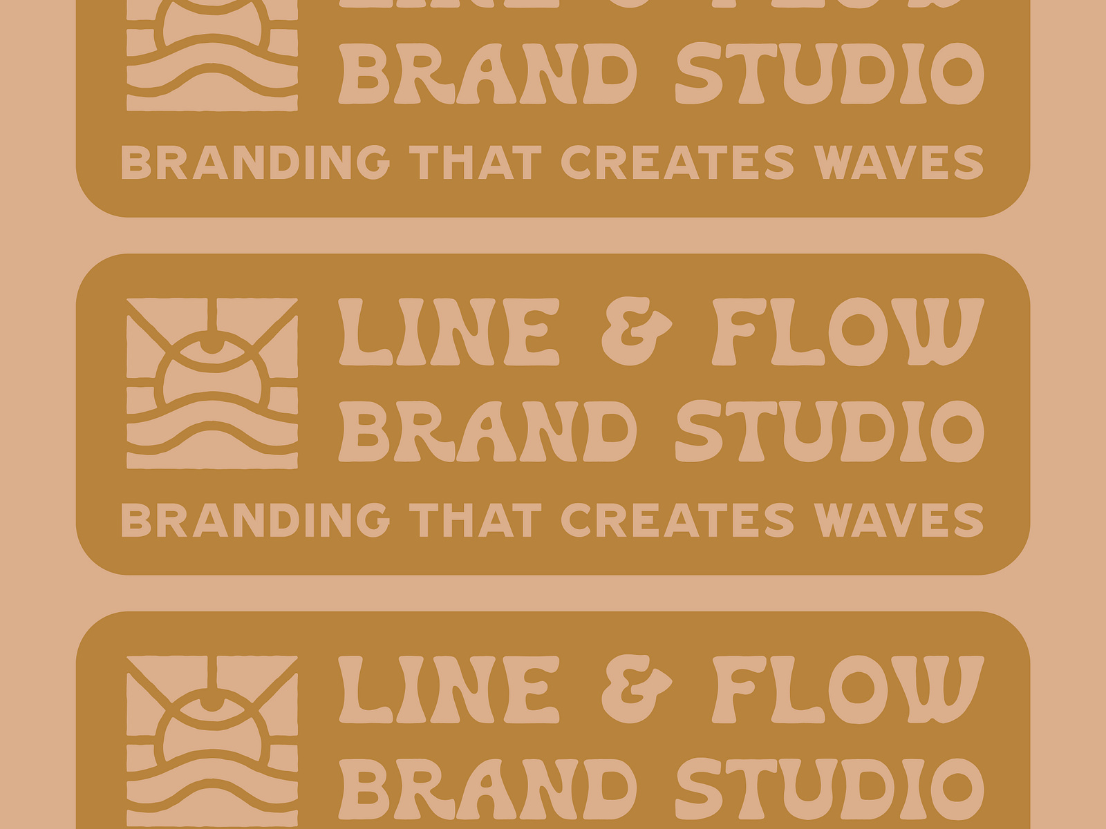 Line & Flow Bumper Sticker Design by Line & Flow Brand Studio on Dribbble