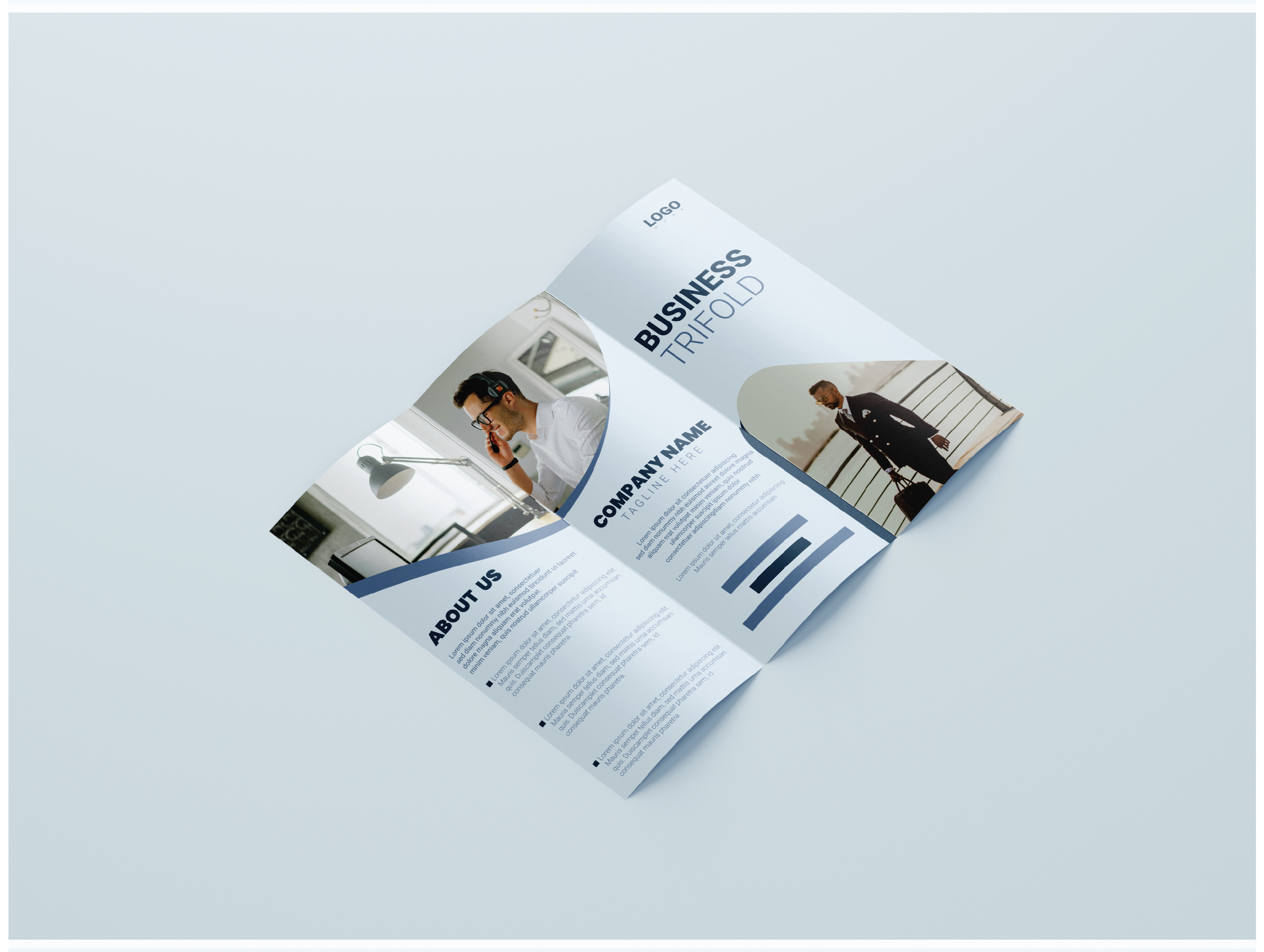 Professional Trifold Brochure for Corporate Branding by Sohorab Ali on Dribbble