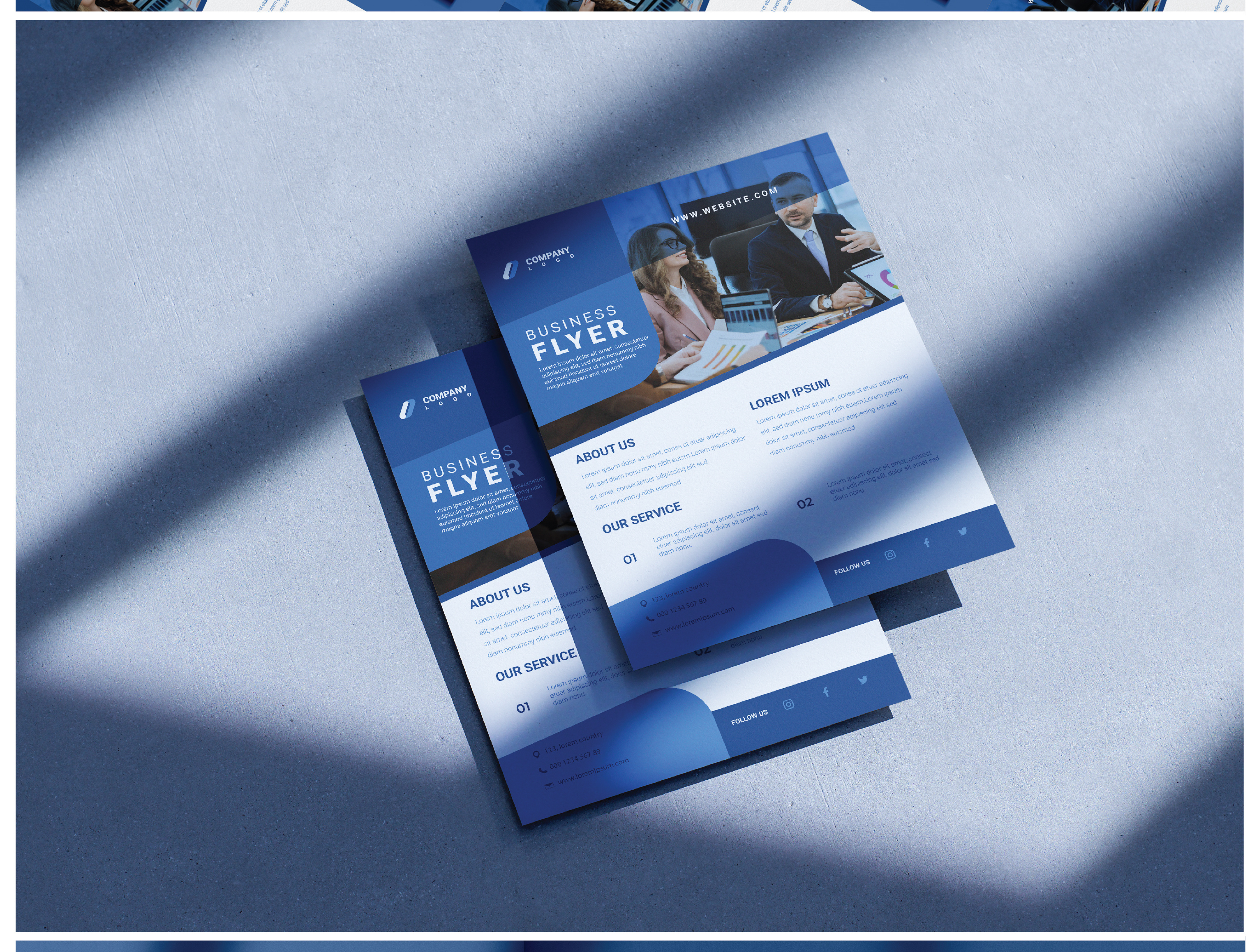 Sleek & Modern A4 Business Flyer Design by Sohorab Ali on Dribbble