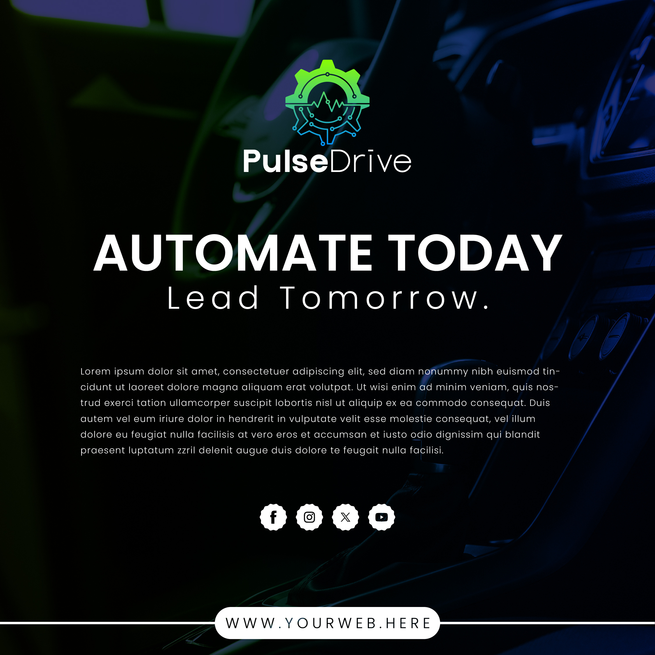 PulseDrive – Minimal pulse line transfer into a circuit icon by Dharmishtha on Dribbble