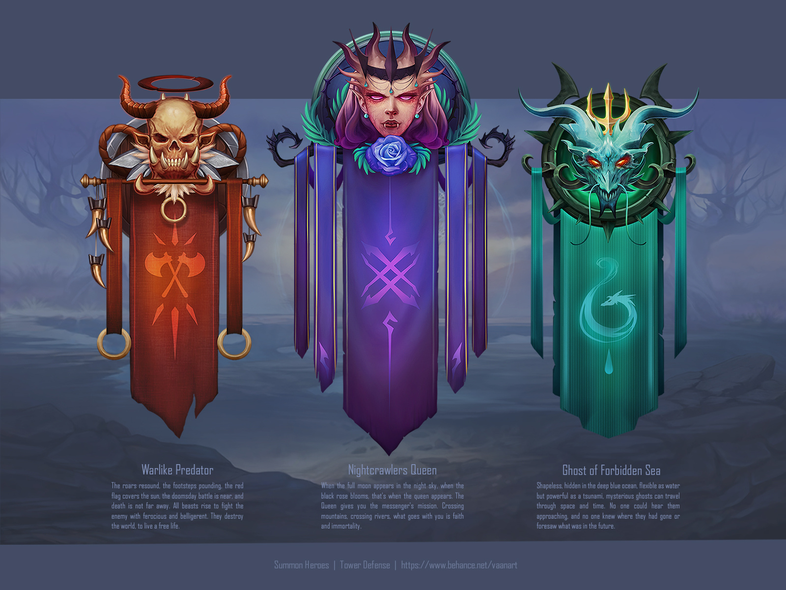 Summon Heroes | Game Art by Vaanart | Artist on Dribbble