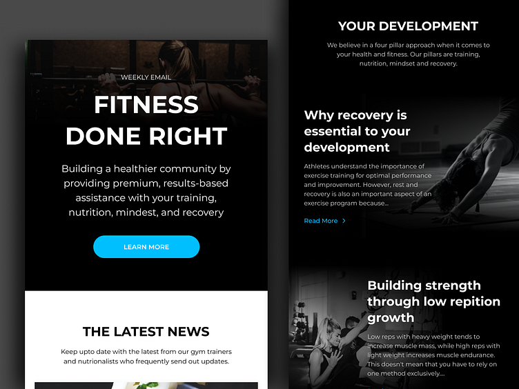 Email Template | UI Design by Orday on Dribbble