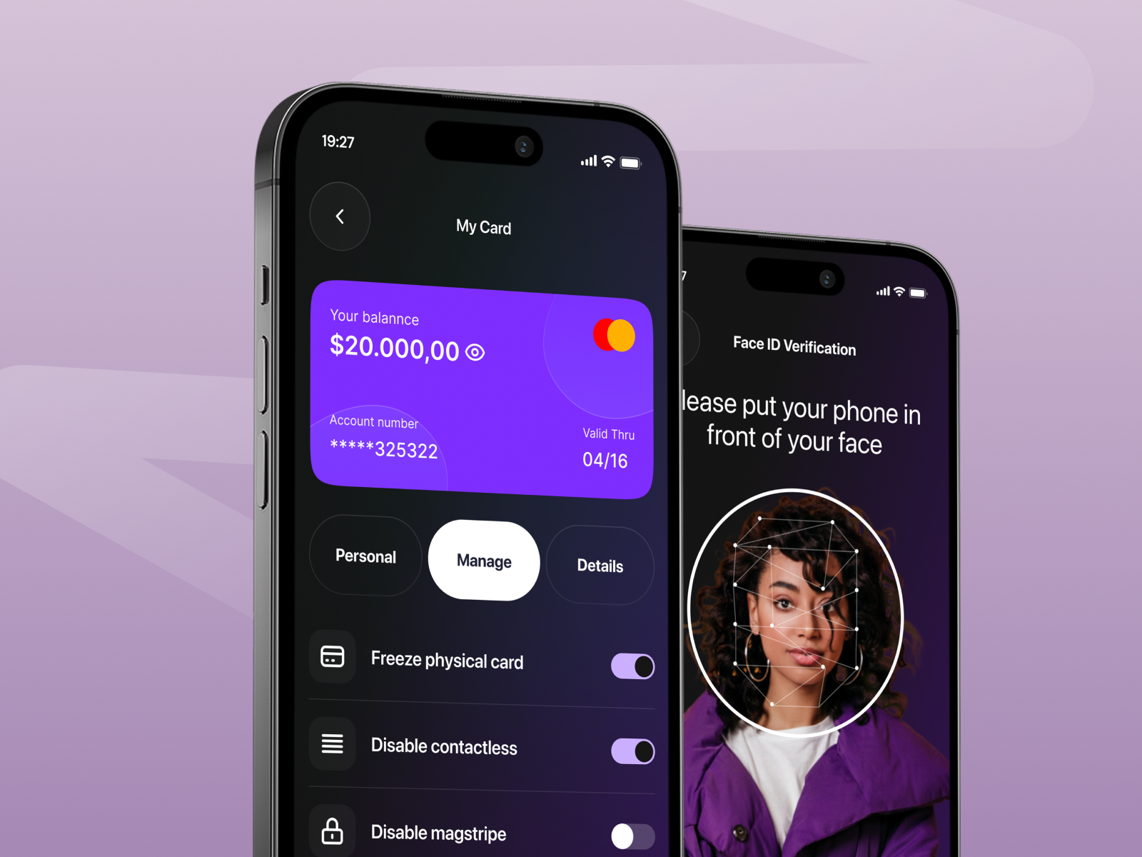 Finance mobile application ui design by Roohi Koohi on Dribbble