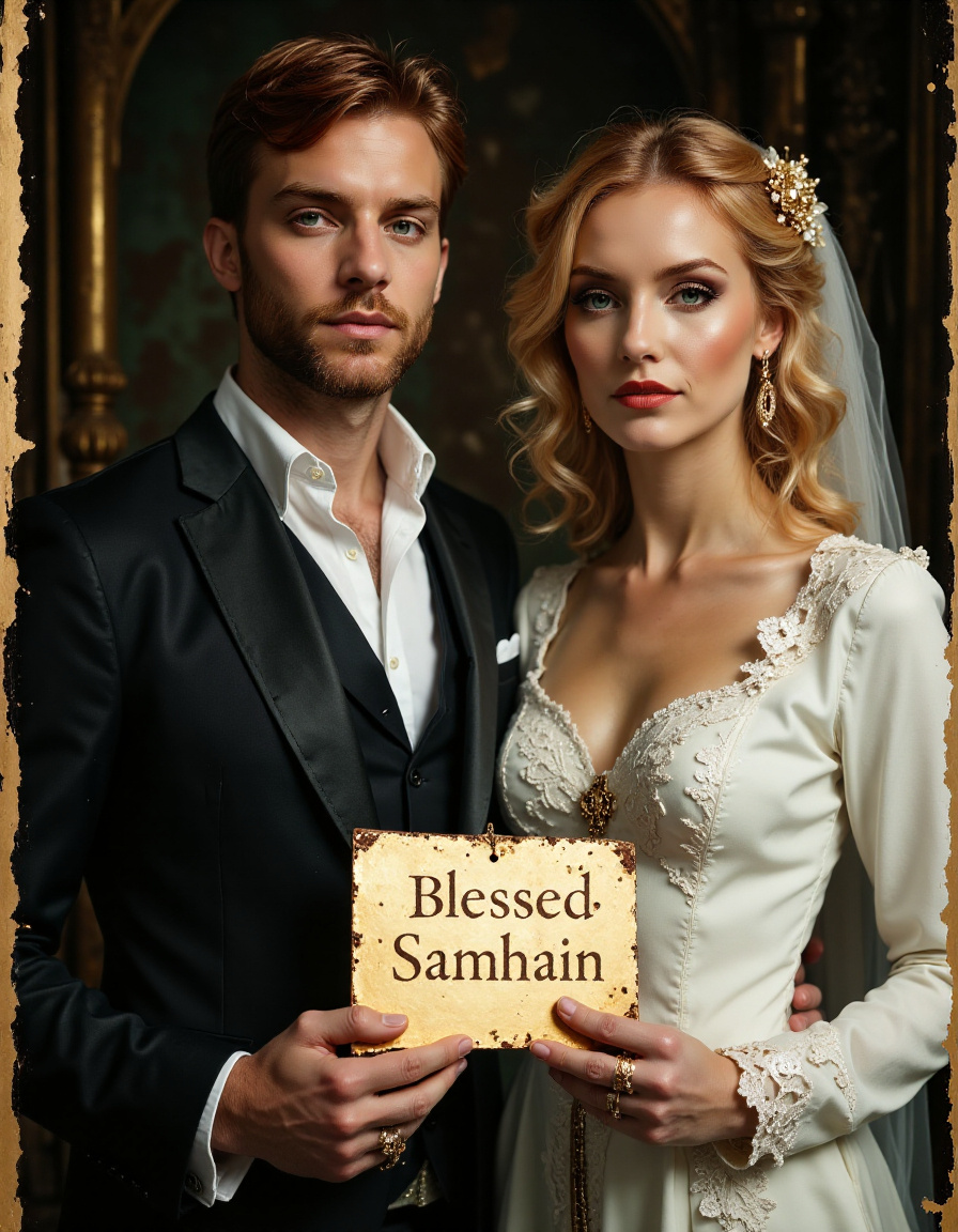 Old fashion Samhain Pagan Handfasting Ceremony by Lucie A Wesson on ...