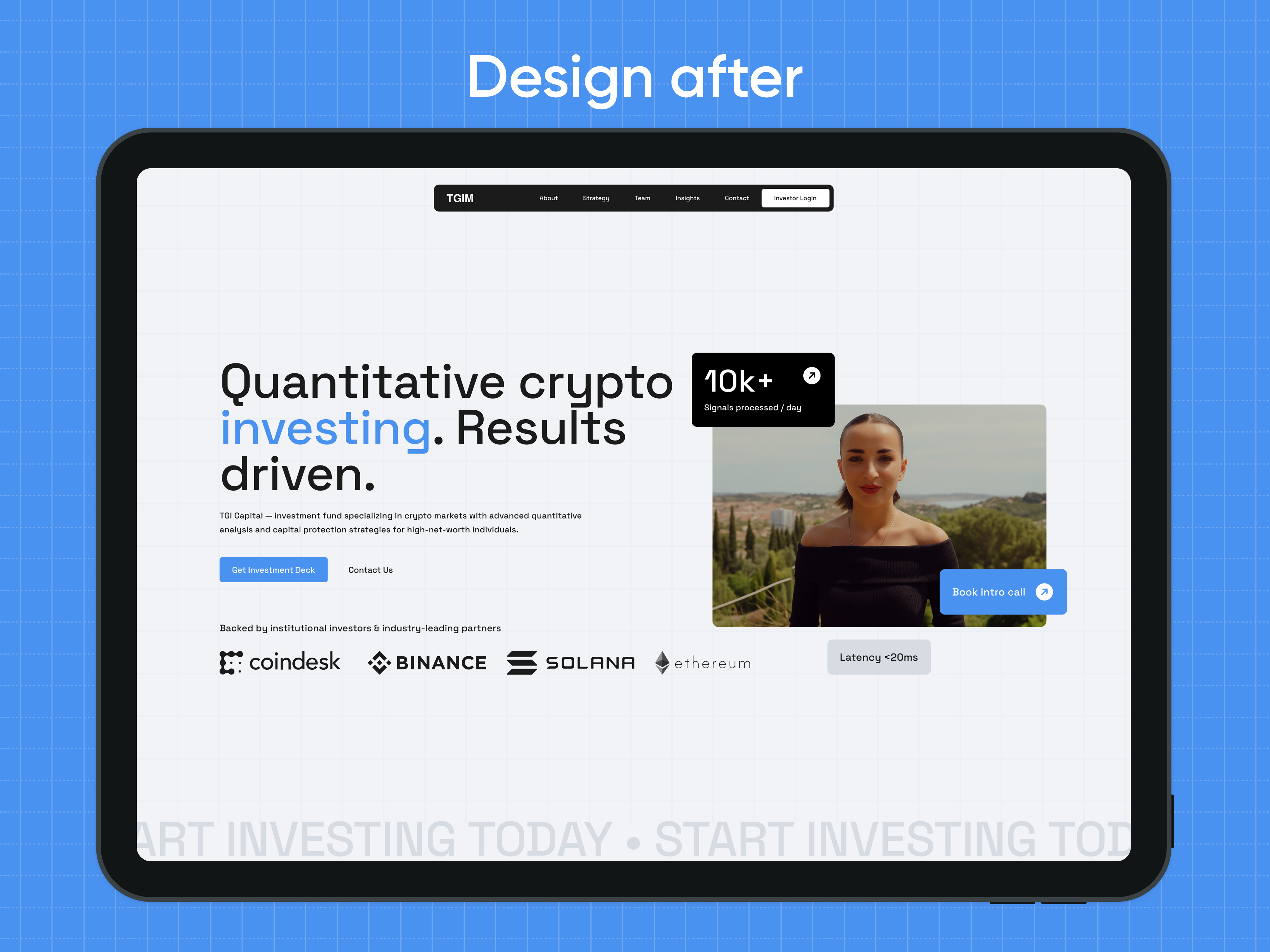 Investment Web Platform Redesign by Purrweb UI/UX Agency on Dribbble