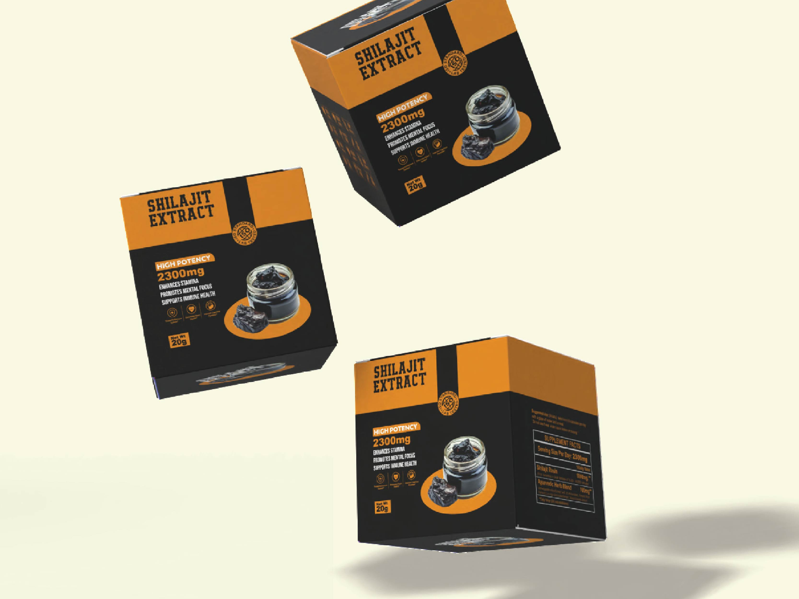 Premium Shilajit Label and Packaging Design by badhan666 on Dribbble